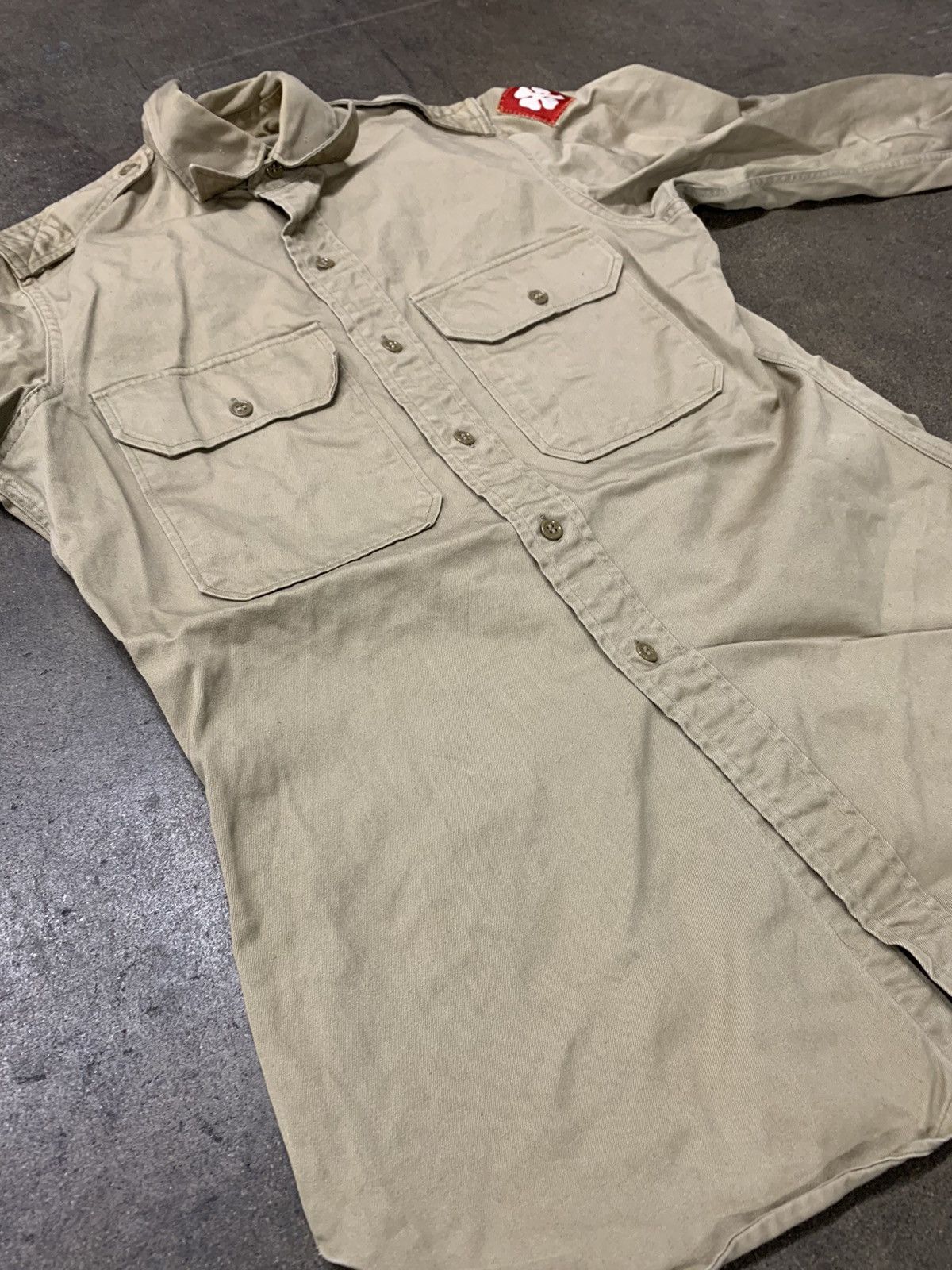 Vintage Vintage Military 4 Leaf Clover Patch Top | Grailed