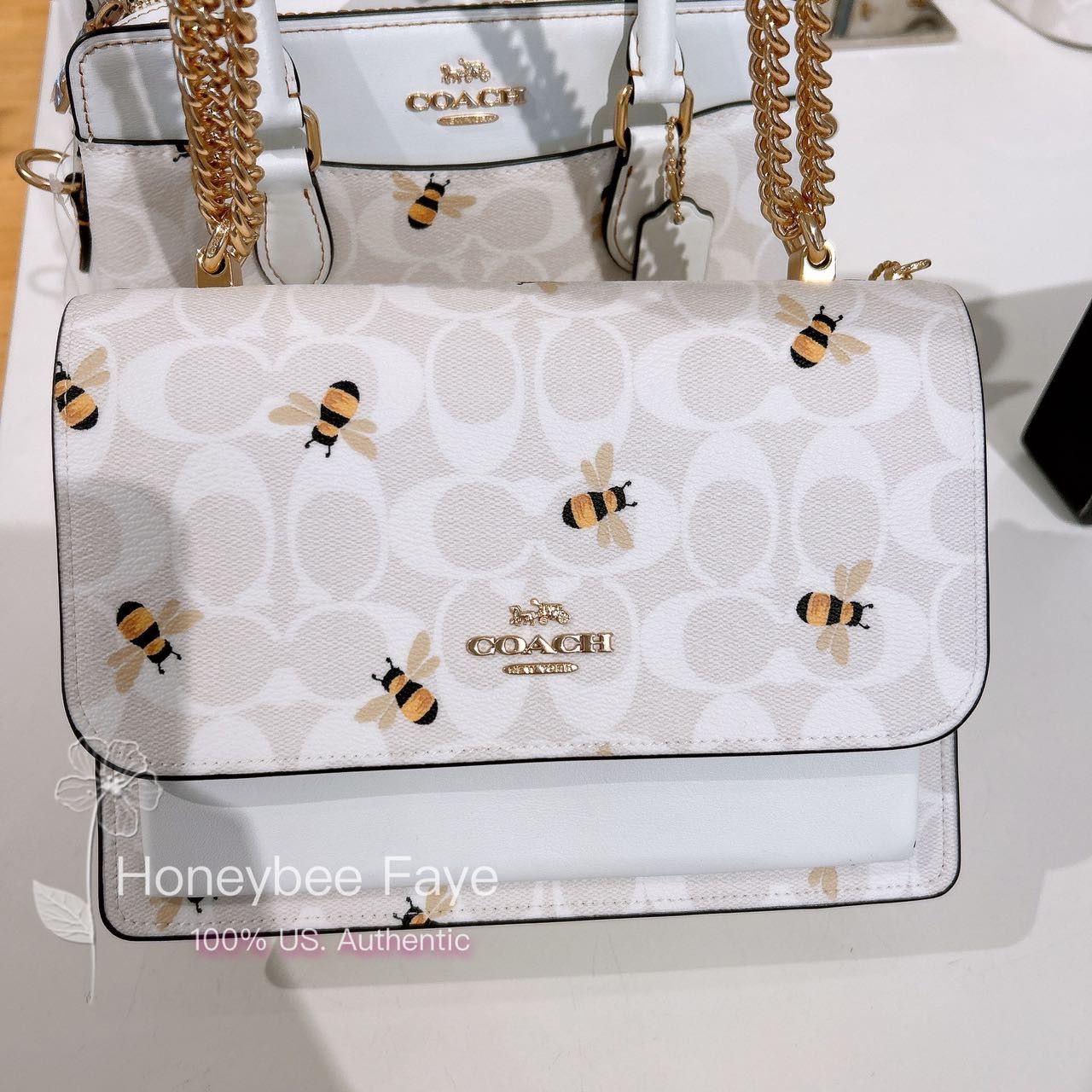 Coach Klare Crossbody In Signature Canvas With Bee Print | Grailed