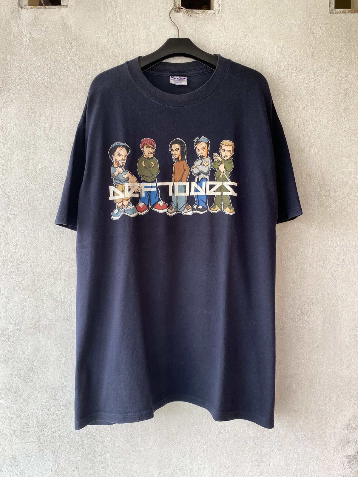 Band Tees × Vintage Vintage Deftones Anime Cartoon T Shirt | Grailed