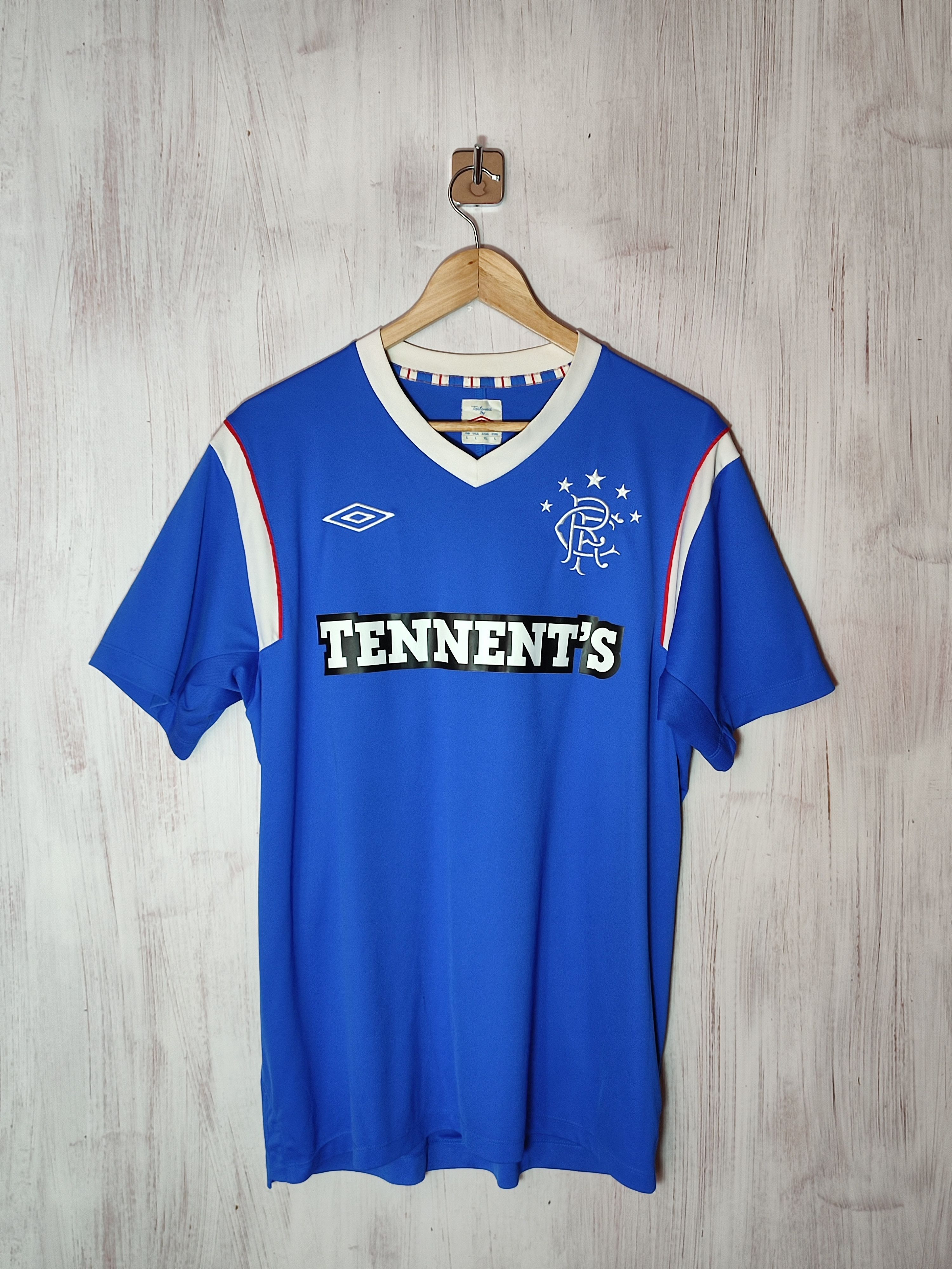 Soccer Jersey × Sportswear × Umbro Glasgow Rangers 2011 2012 home ...