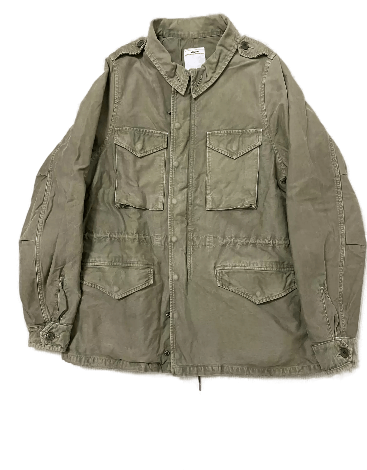Visvim visvim 18ss field unit jkt olive | Grailed