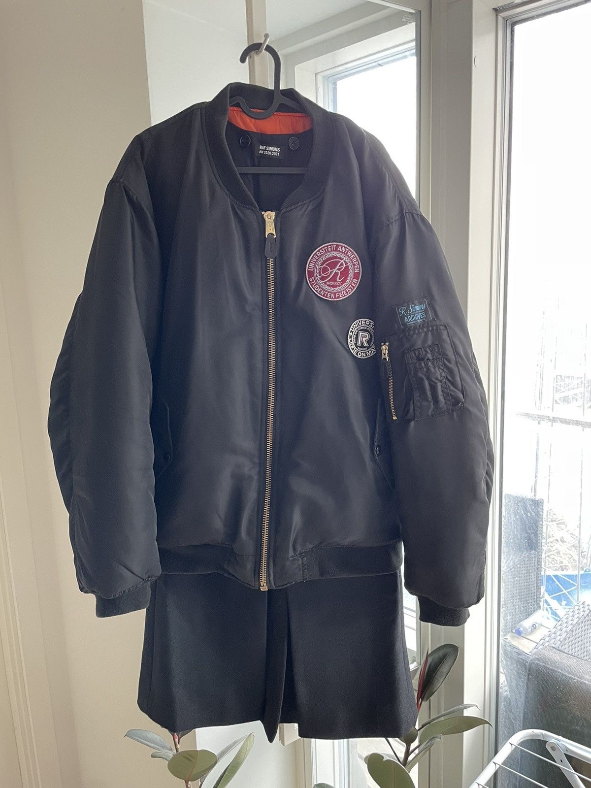 Raf Simons SOLD! Raf Simons Elongated Patch Bomber | Grailed