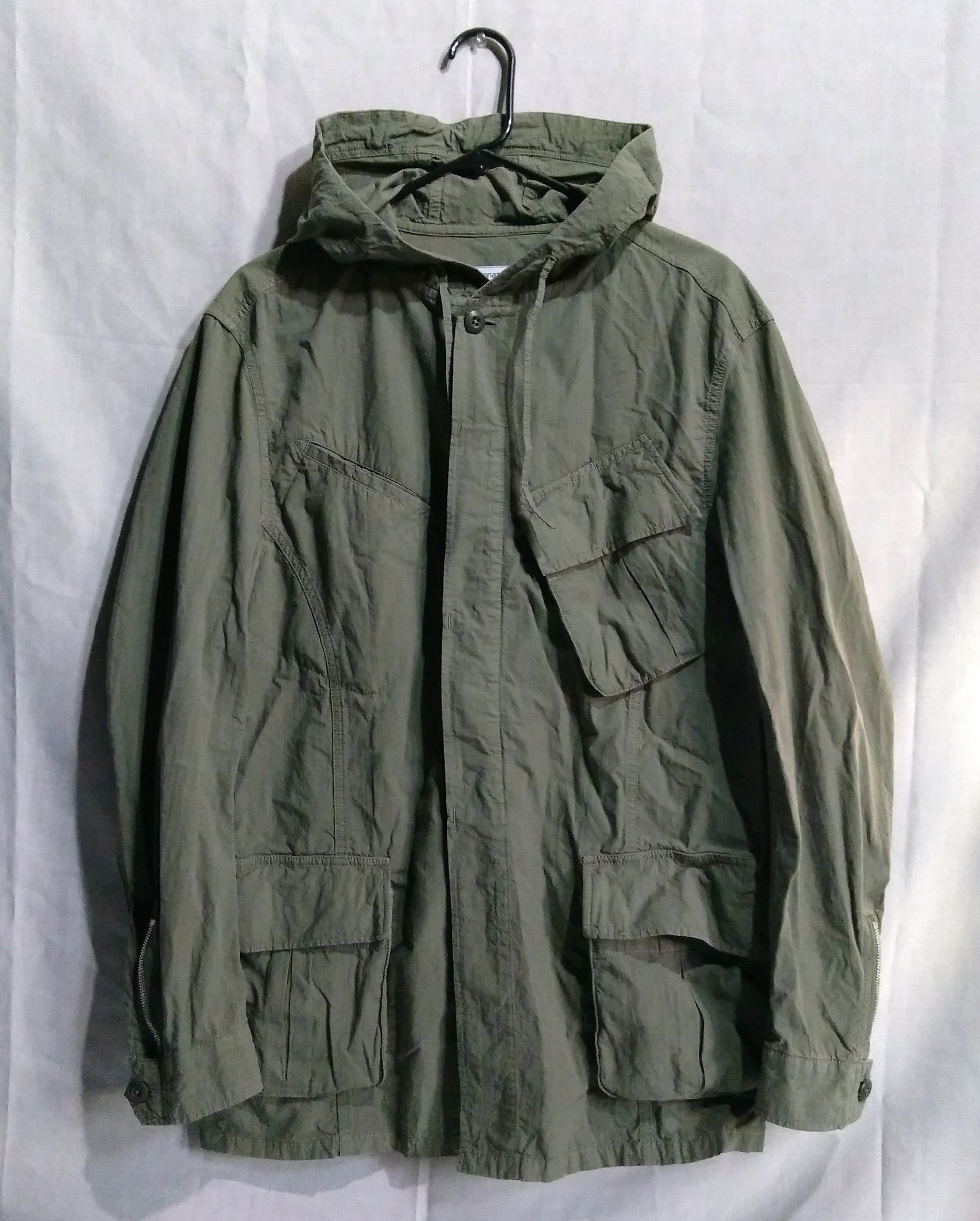 Nonnative Hooded Trooper Jungle Jacket Olive Green Ripstop | Grailed