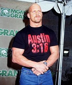 Vintage × Wwe × Wwf Stone cold blood from a stone 316 T-shirt | Grailed