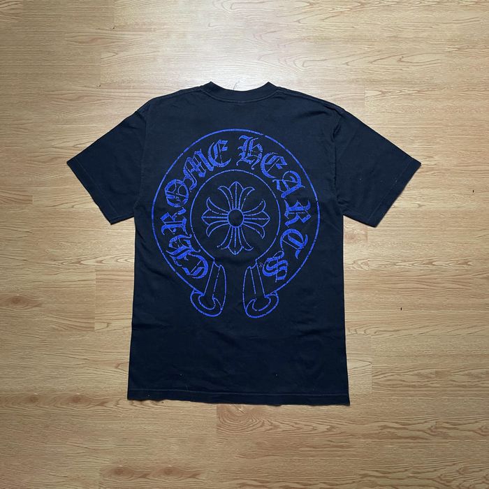 Chrome Hearts Chrome Hearts Blue Print Horseshoe Tee | Grailed