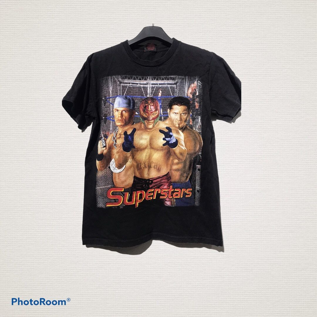 Vintage × Wwe × Wwf VINTAGE WWE SUPERSTAR BOOTLEG SHIRT | Grailed