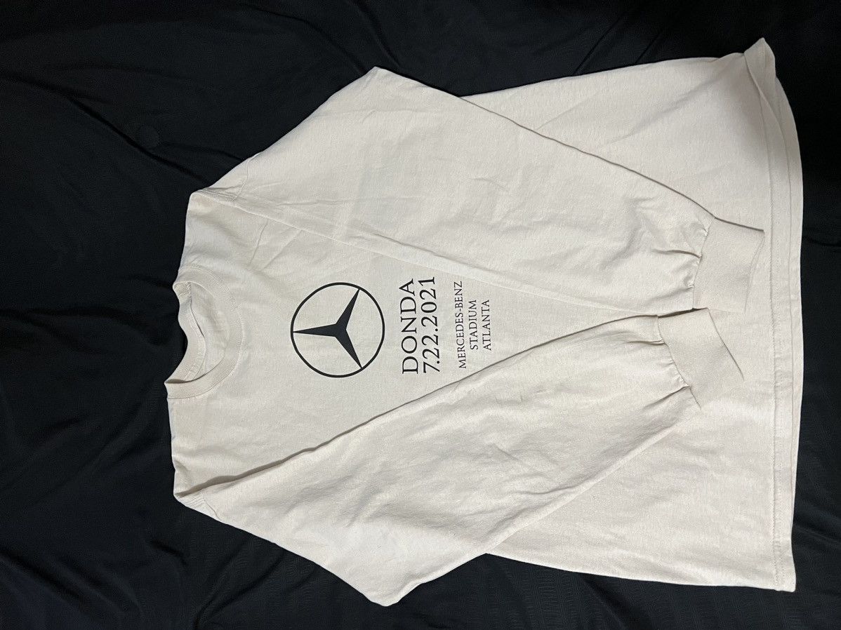 Kanye West Donda Yeezy Mercedes Benz Stadium ‘21 Longsleeve | Grailed