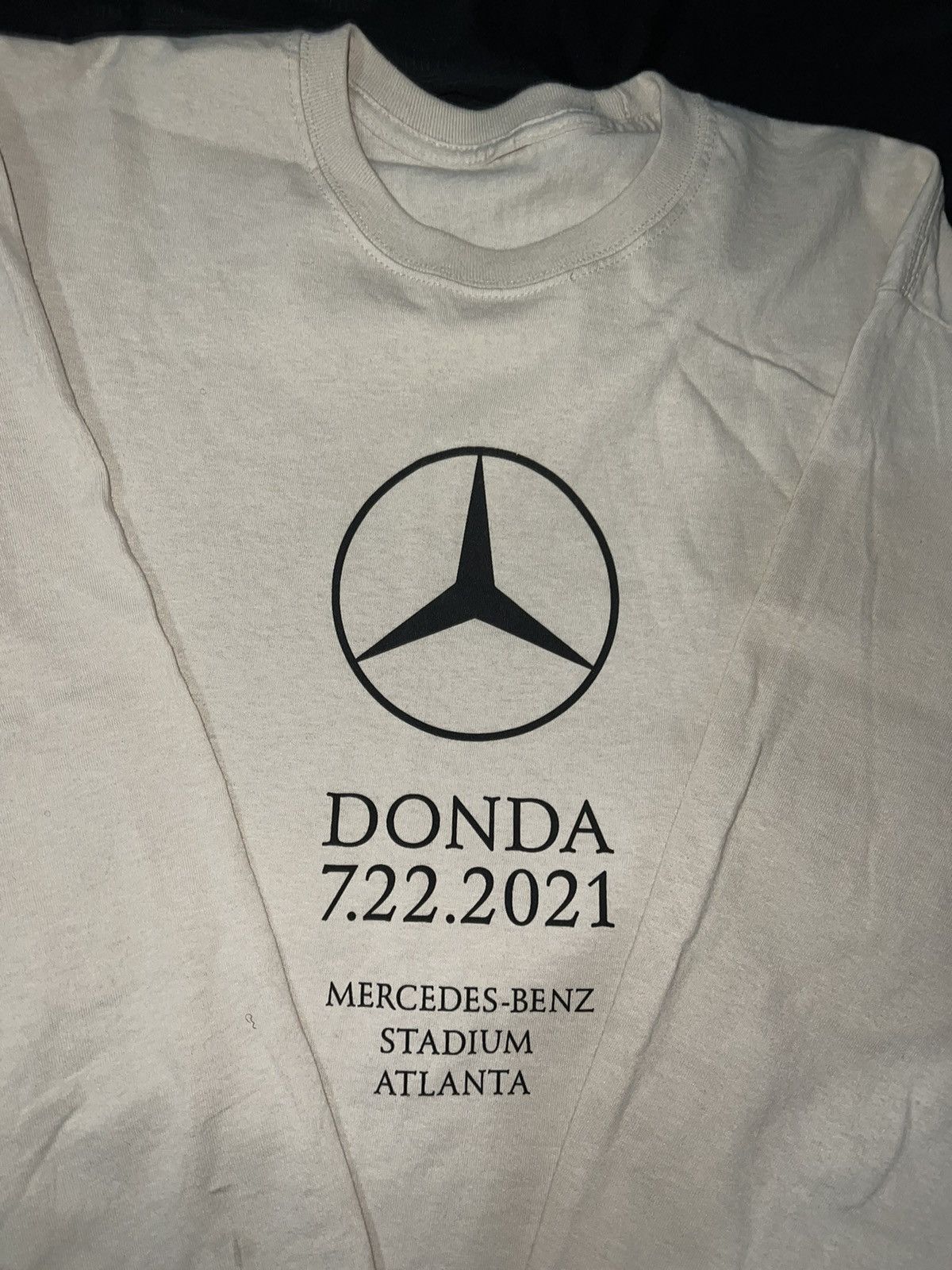 Kanye West Donda Yeezy Mercedes Benz Stadium ‘21 Longsleeve | Grailed