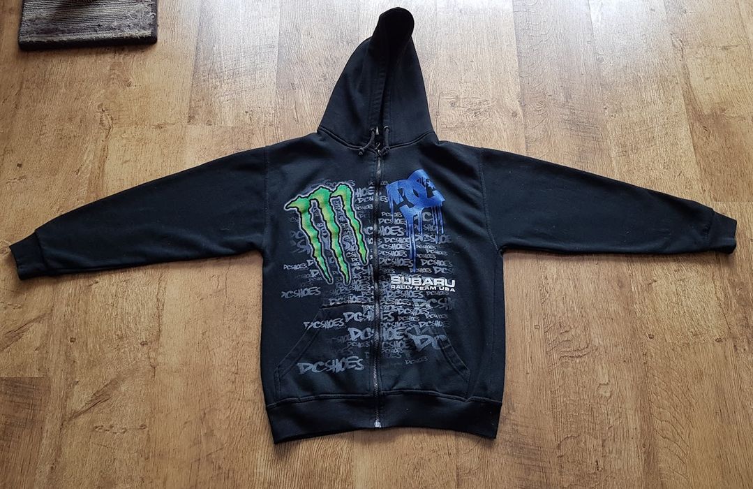 Dc Subaru Rally Team x Dc Shoes x Monster Zip-Up Hoodie | Grailed