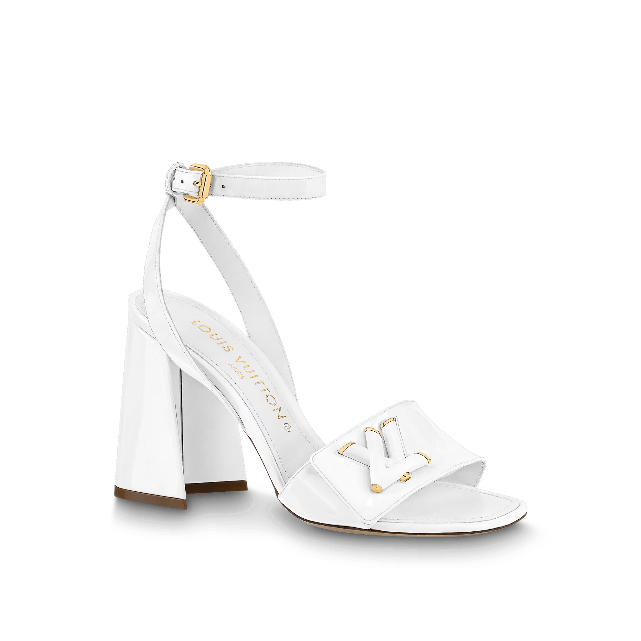 Louis Vuitton LOUIS VUITTON MULE SANDALS SLIDES LEATHER MONOGRAM LV ...