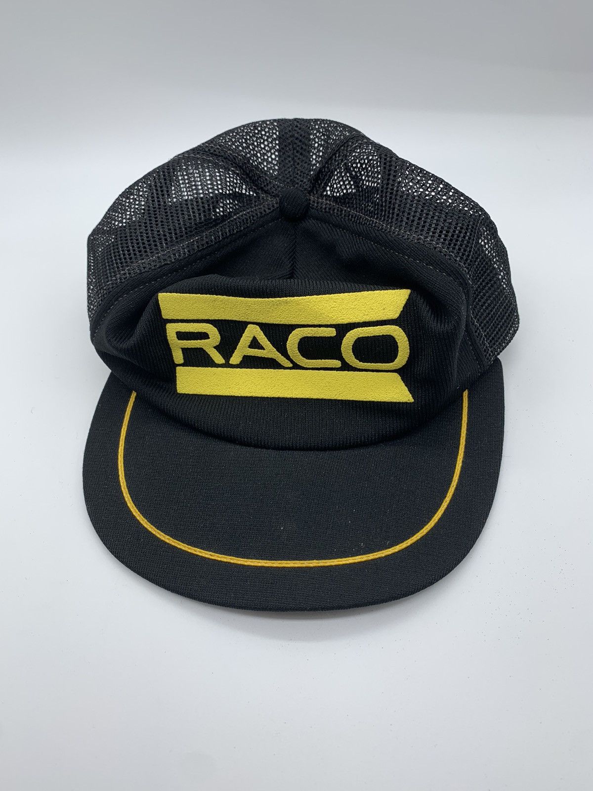Vintage Vintage 1980s RACO Black Trucker Cap | Grailed