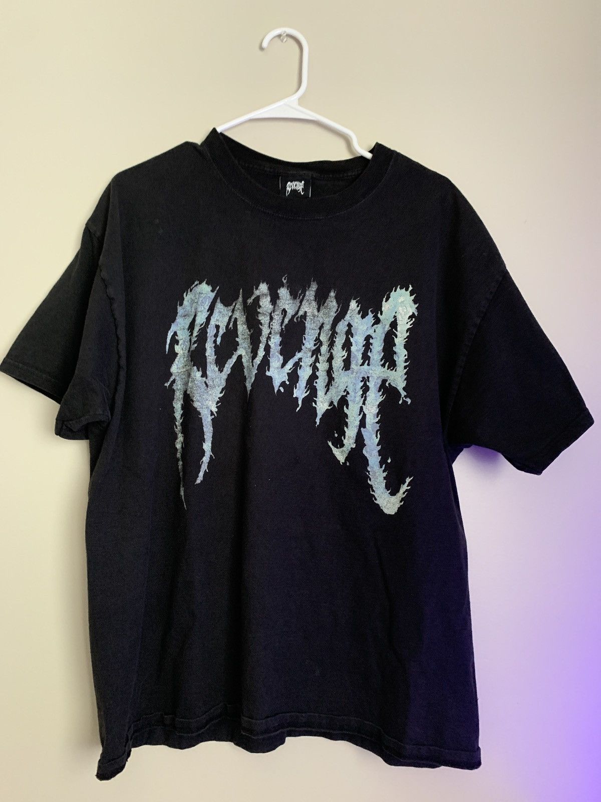 Revenge Revenge Blue Arc Logo Tee | Grailed