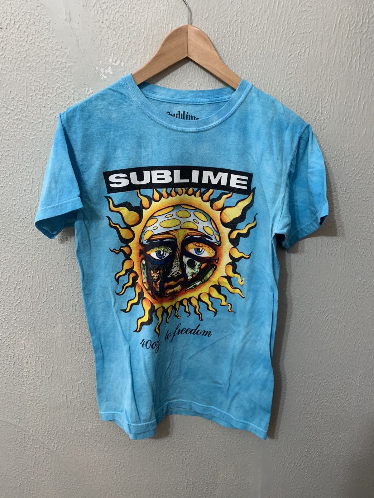 Vintage Vintage Sublime 40 Oz to Freedom Sun Face Tee | Grailed