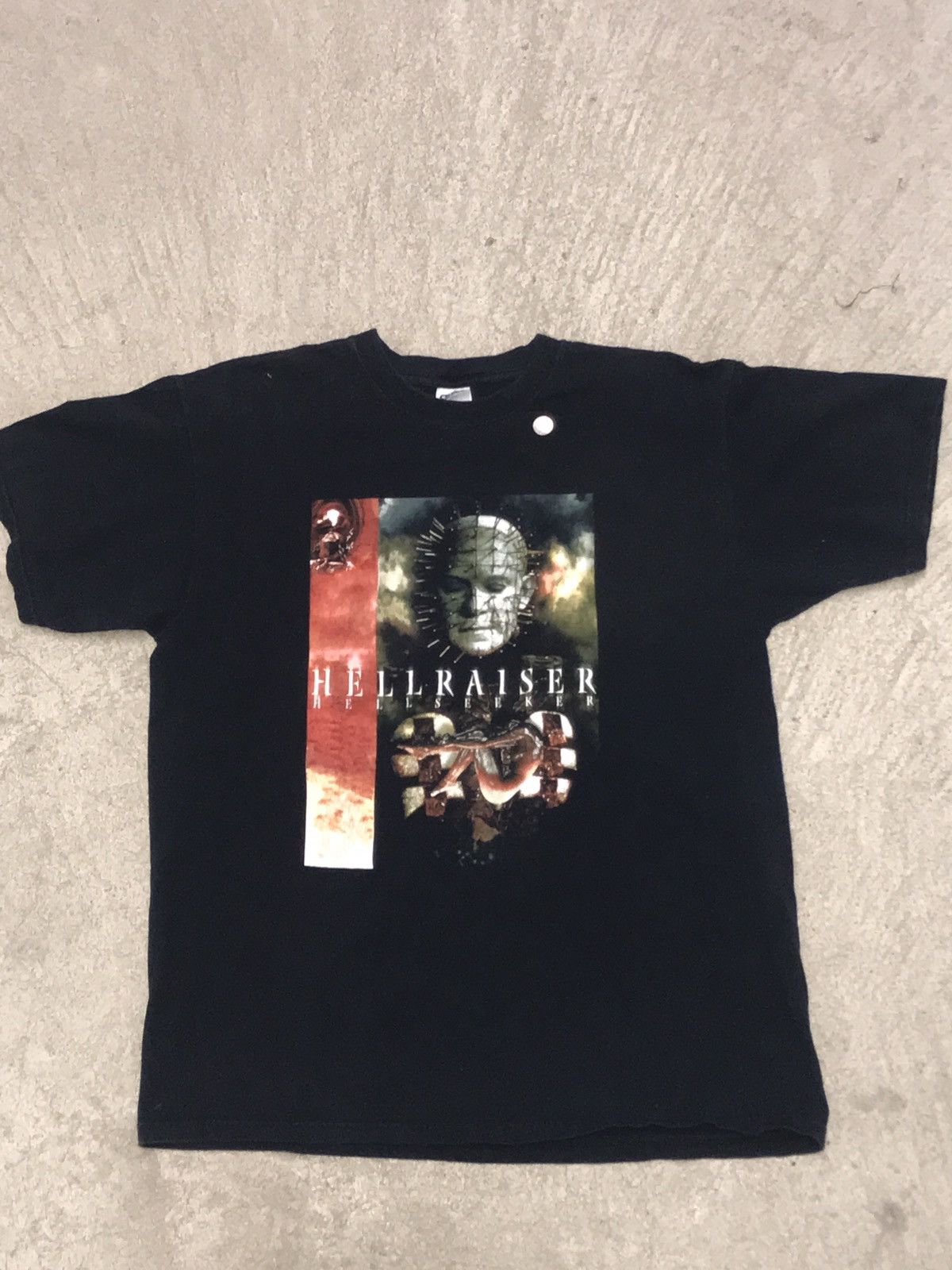 Anvil × Band Tees × Vintage HellRaiser HellSeeker early90s tee | Grailed