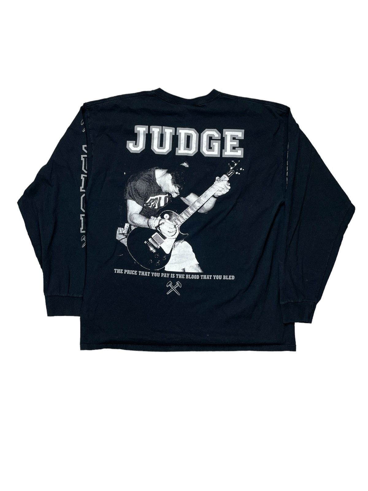 Vintage 2000’s Judge NYHC Long Sleeve Graphic Band T-Shirt | Grailed