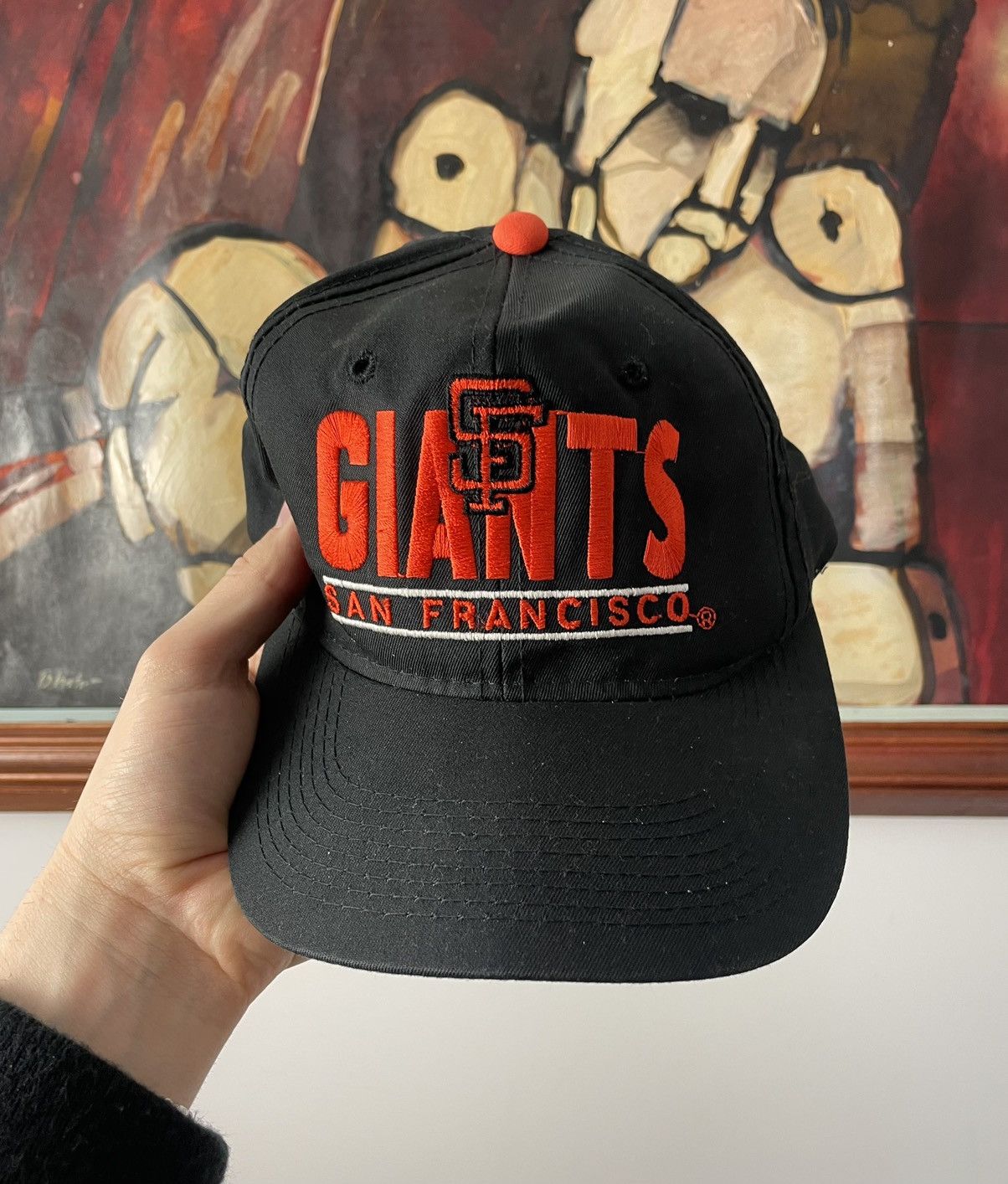 Vintage Vintage 90s MLB Team San Francisco Giants Hat Snapback Hype ...