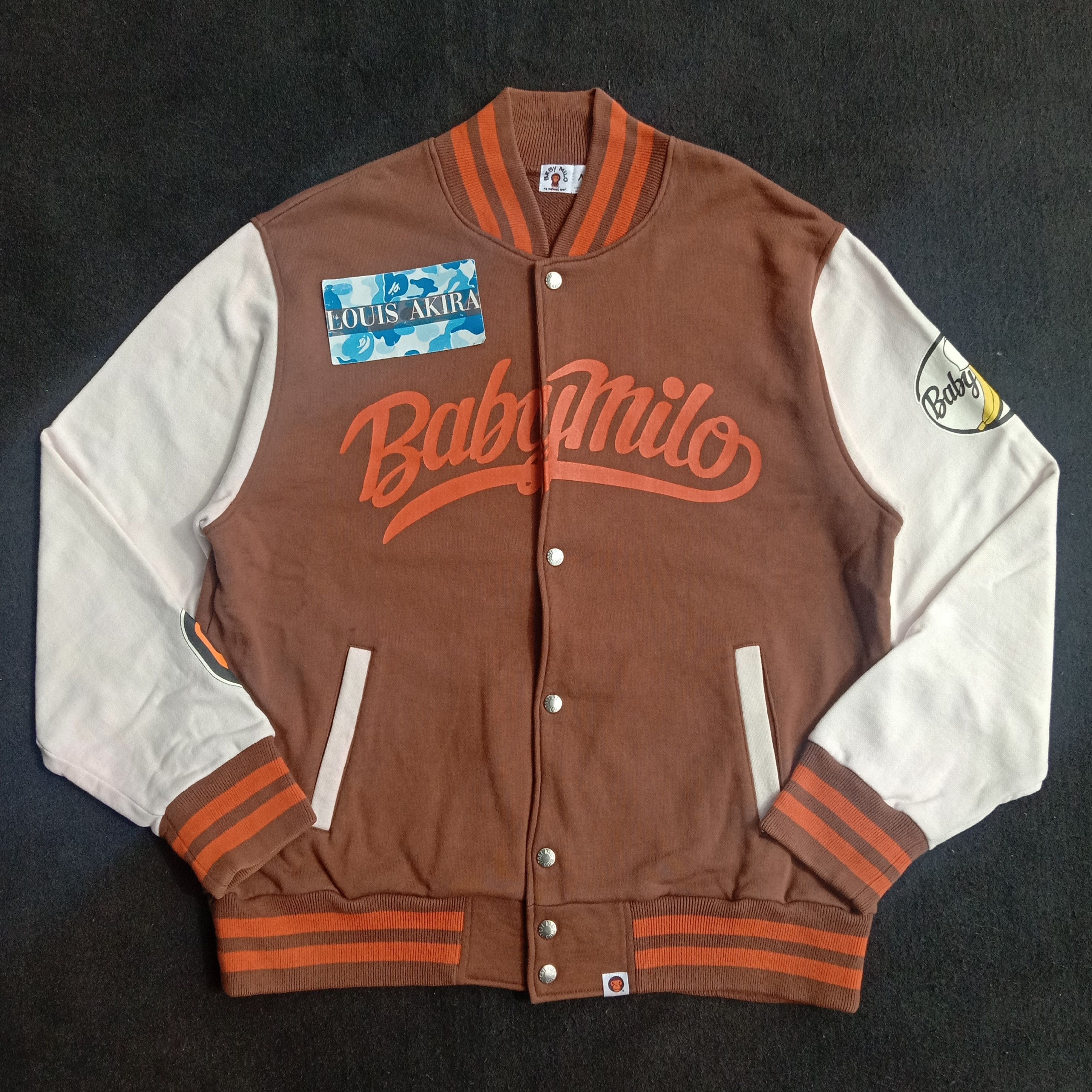Bape Bape Baby Milo Bapesta Jacket Bape Varsity | Grailed