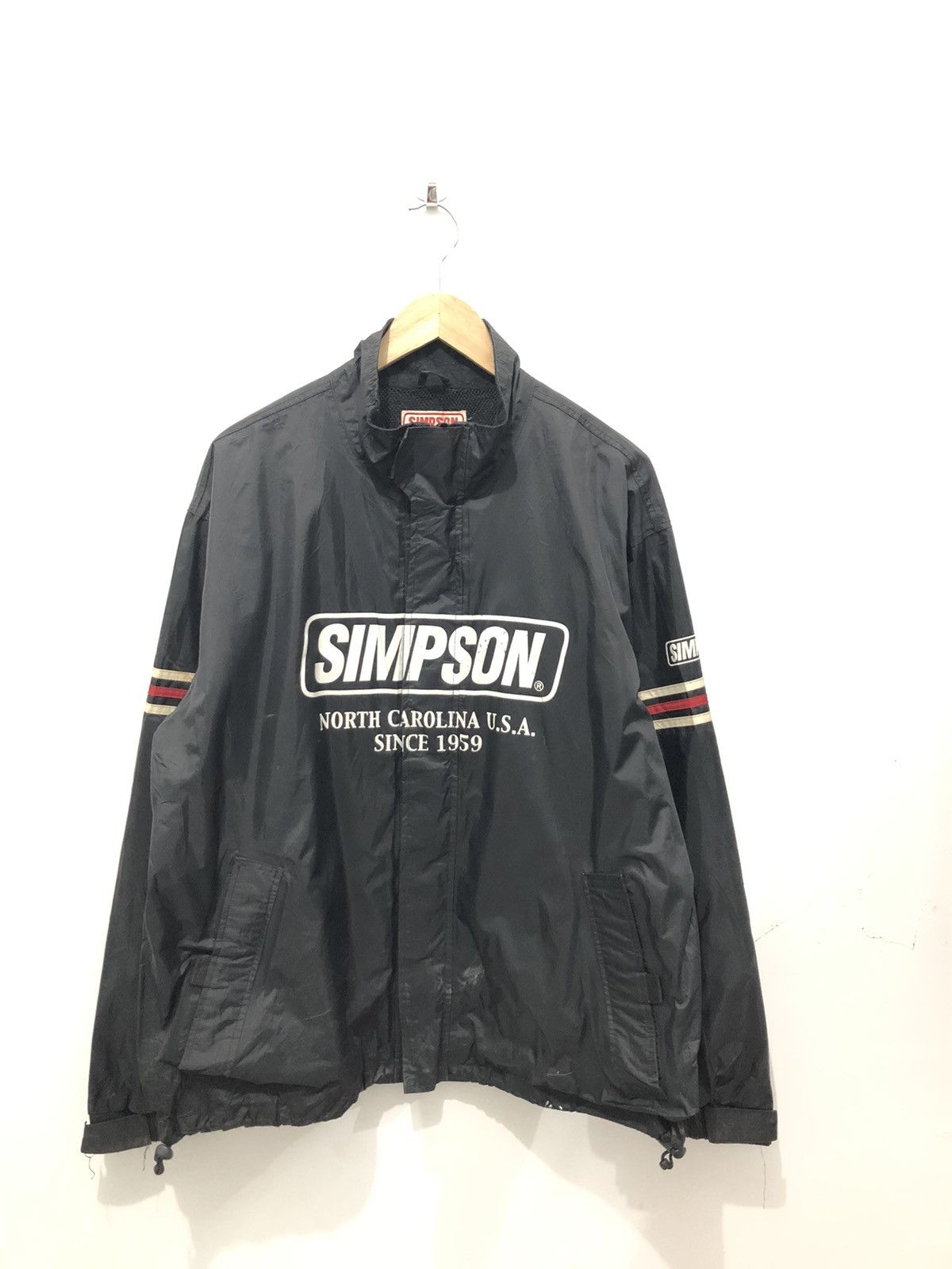 Racing × The Simpsons × Vintage Simpsons Motorcycles Jacket | Grailed
