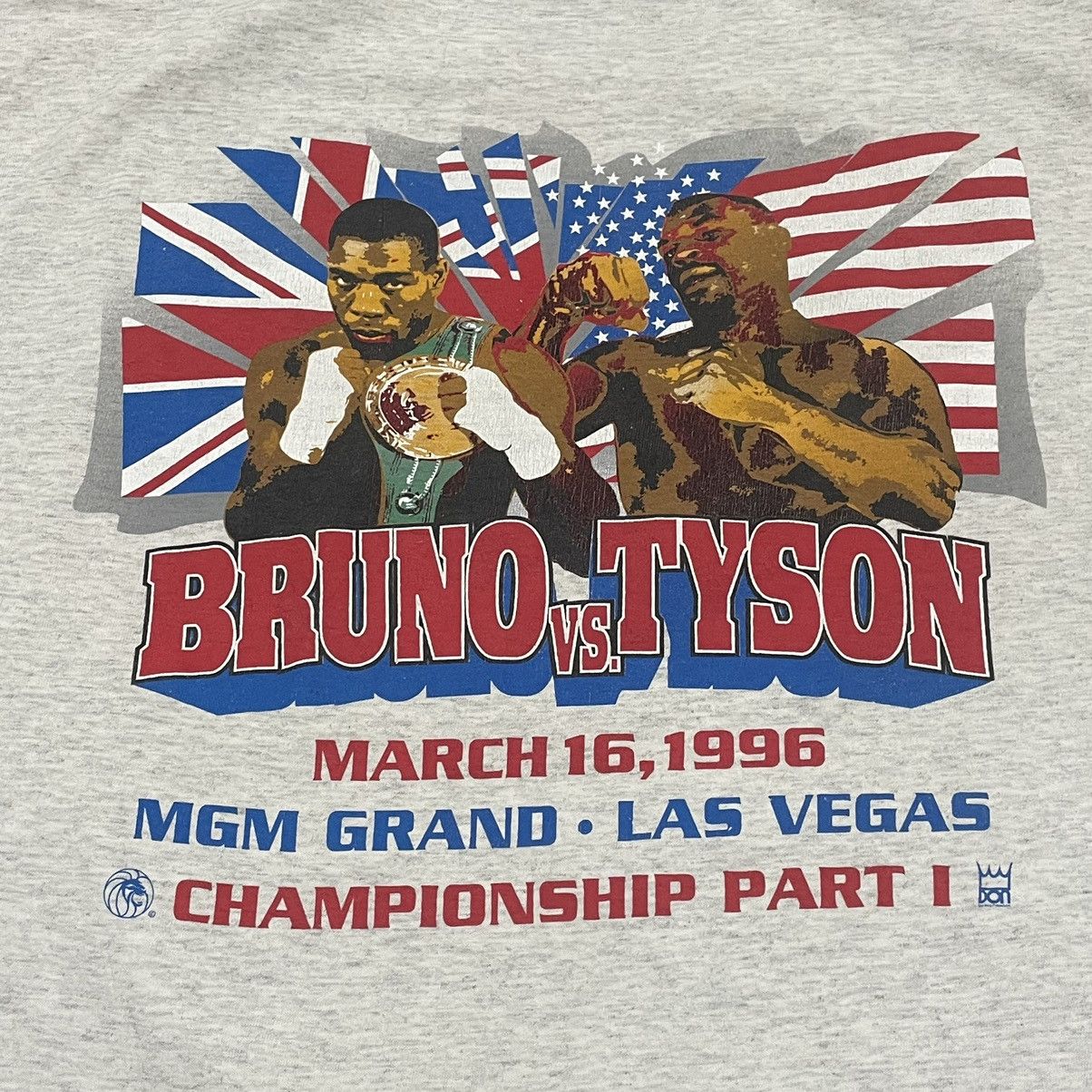 Vintage 1996 Mike Tyson Vs Frank Bruno 90s Boxing MGM Las Vegas | Grailed