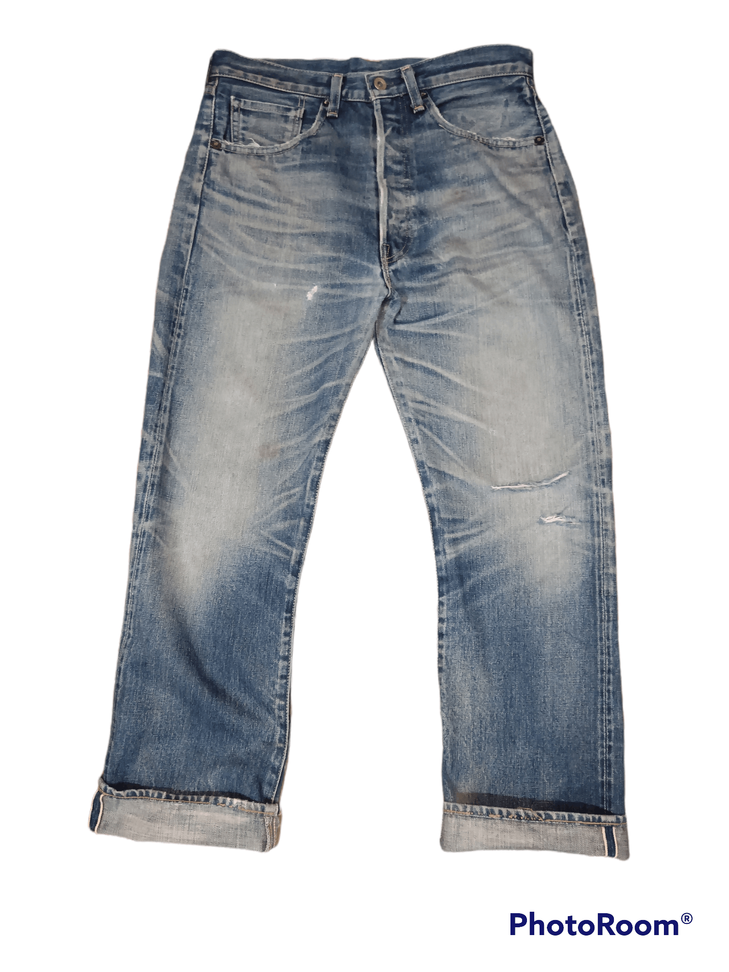 Levi's Vintage Clothing Offer!! Ragged Jeans: Levi's S501XX Big E | Grailed