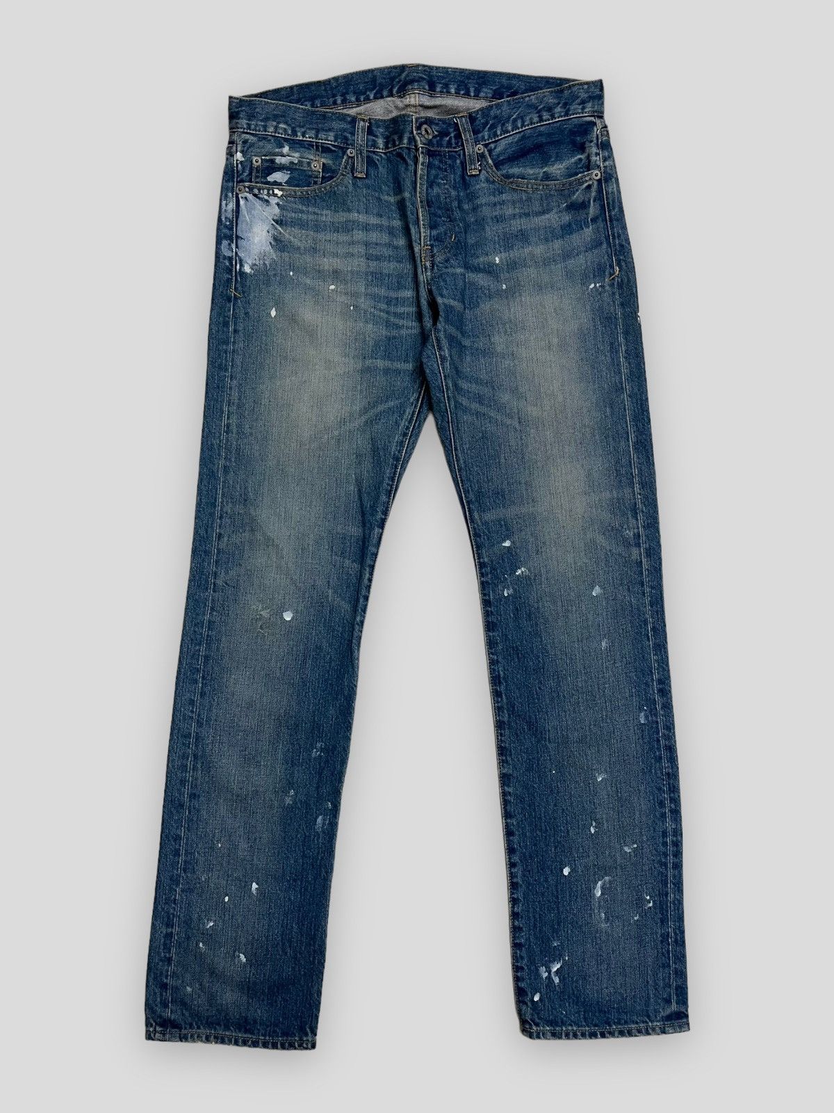 Vintage JAPAN DESIGNER GENUINE OF THE STOOGE SPLASH DENIM | Grailed