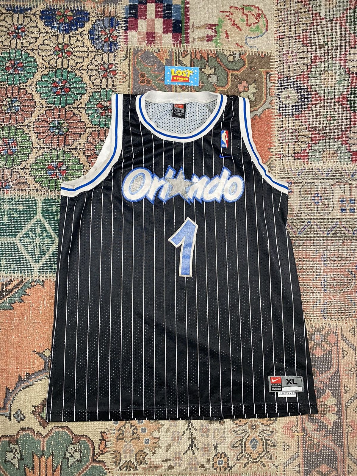 Nike Vintage NBA Tracy McGrady Orlando Magic Pinstripe Jersey | Grailed