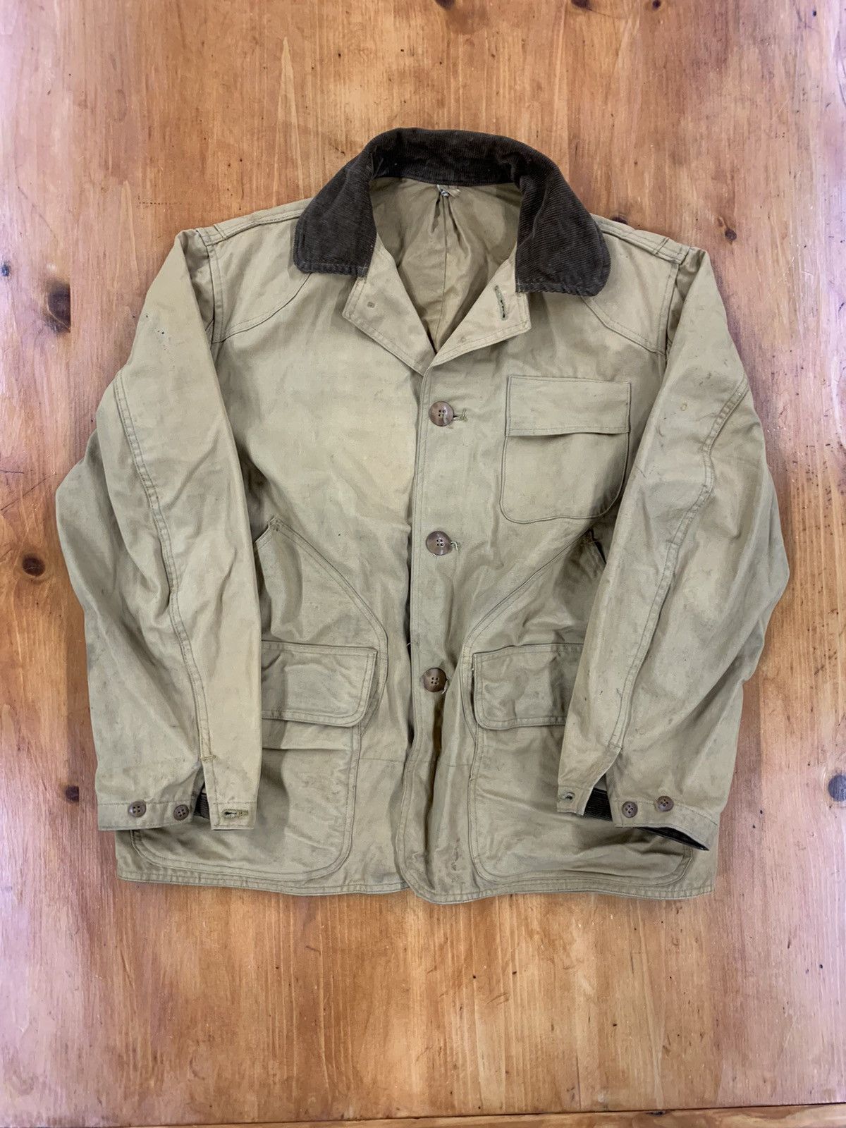 Vintage Vintage 1960s Tan Hunting Jacket | Grailed
