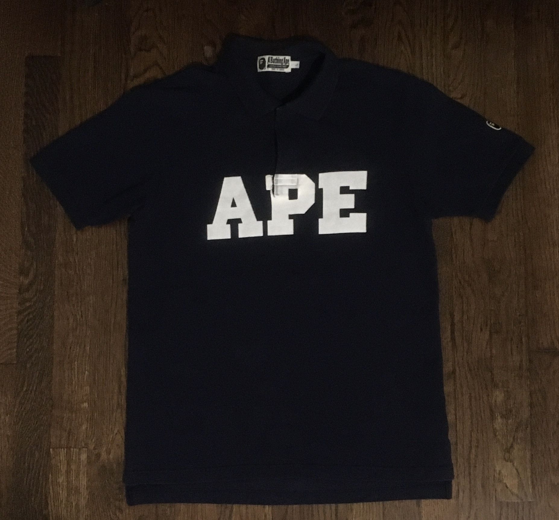 Bape Bape polo shirt | Grailed