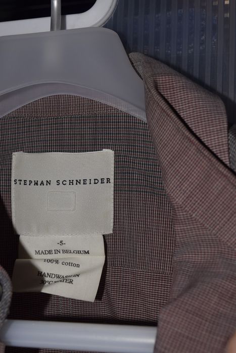 Stephan Schneider Gradient Pattern Button Up Shirt | Grailed