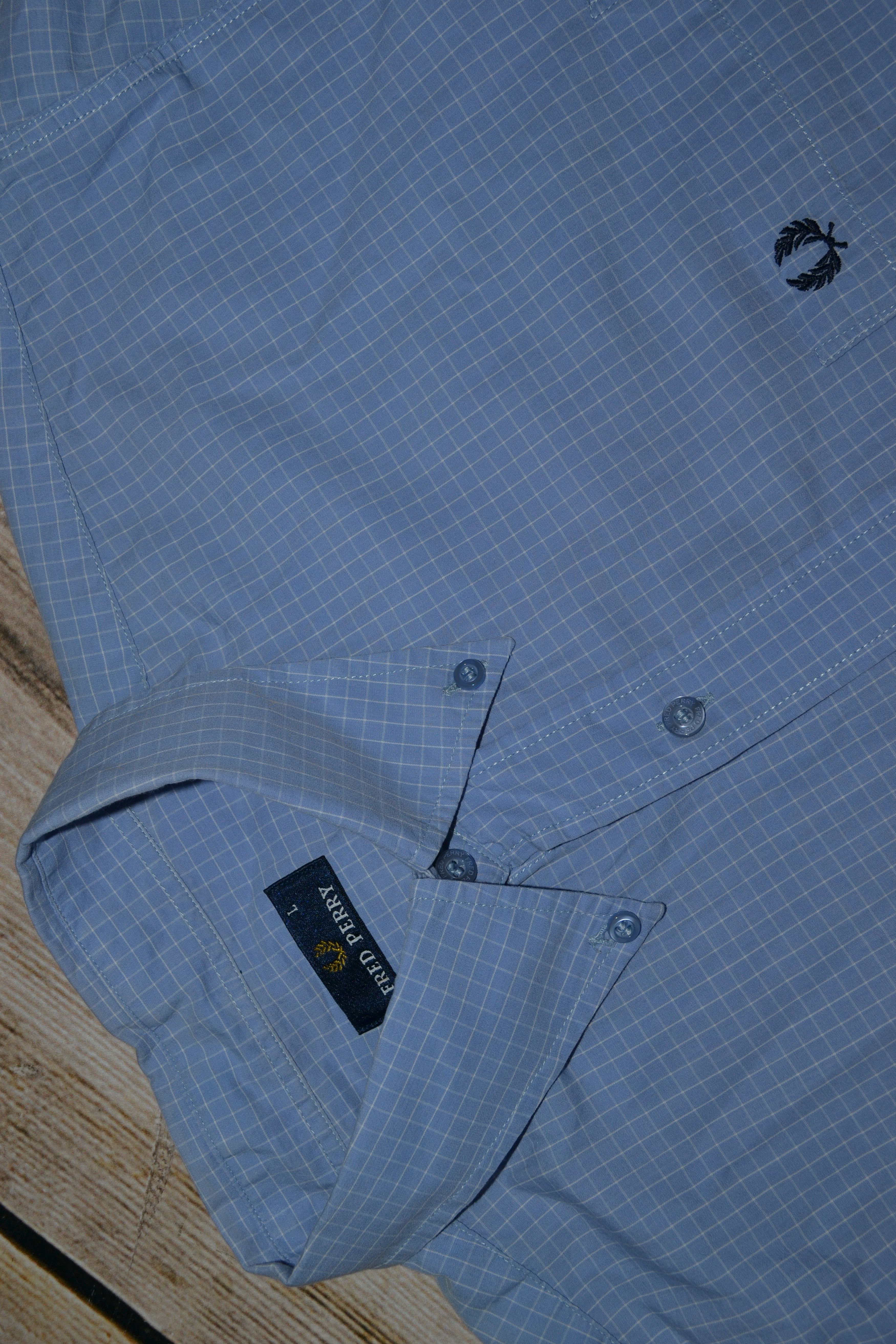 Fred Perry × Vintage FRED PERRY Short Sleeve Check Shirt | Grailed