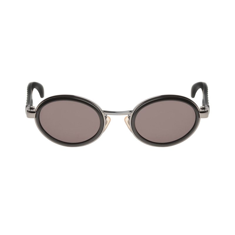 Vintage Max Mara 90's Black Oval Frame Sunglasses | Grailed