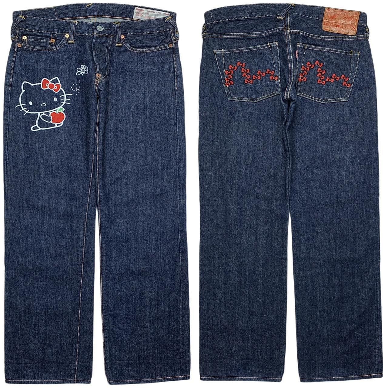 Evisu Evisu x Hello Kitty Japanese Selvedge Denim Jeans | Grailed