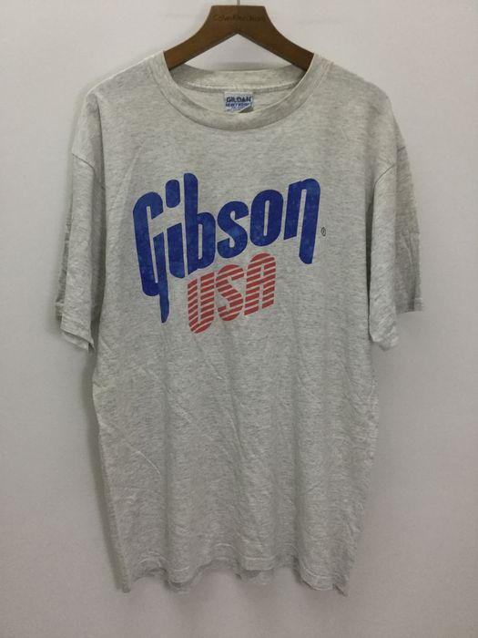 Vintage Gibson Usa Logo Guitar T-Shirt | Grailed