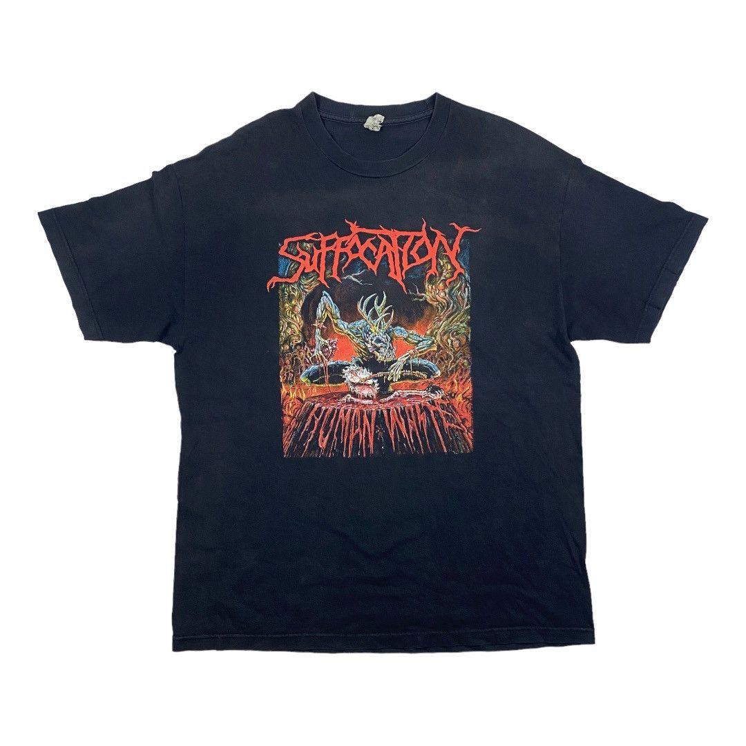Vintage Suffocation ‘Human waste 00’s’ | Grailed