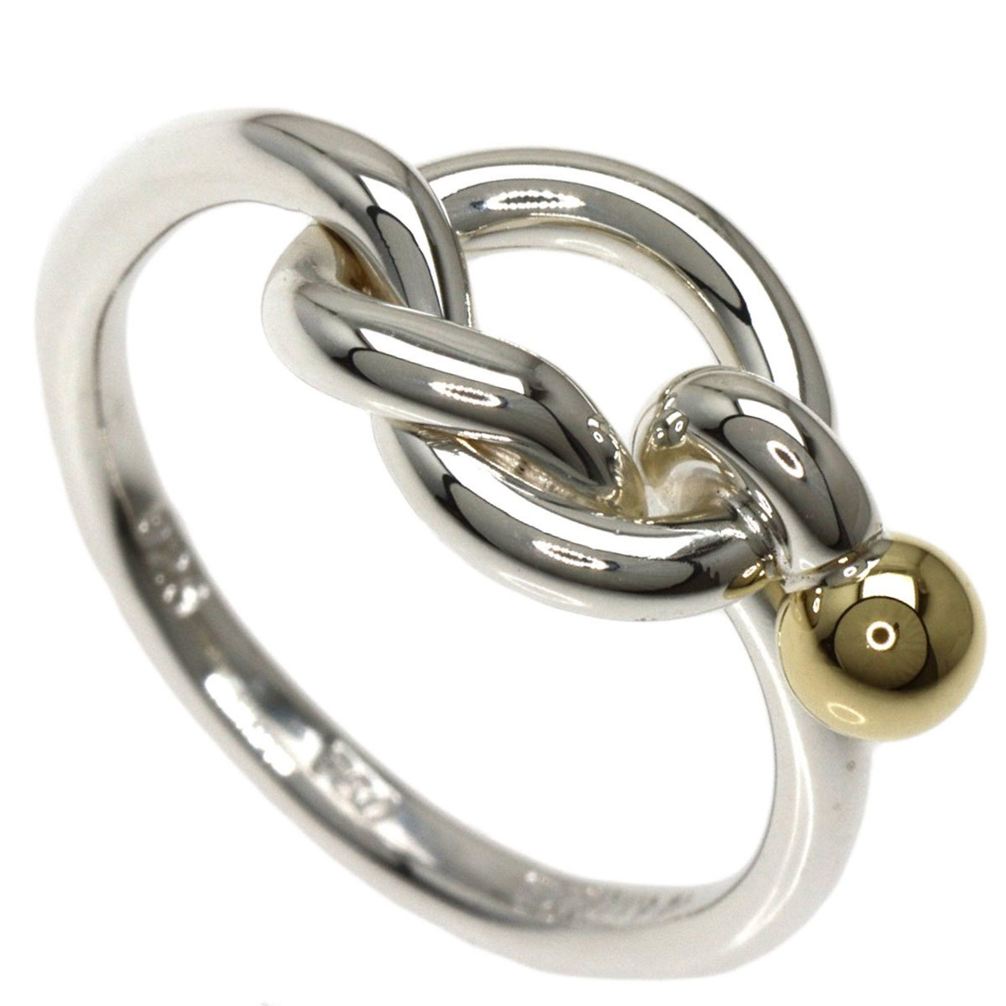 Tiffany & Co. Tiffany Love Knot Ring Silver/K18YG Women's | Grailed