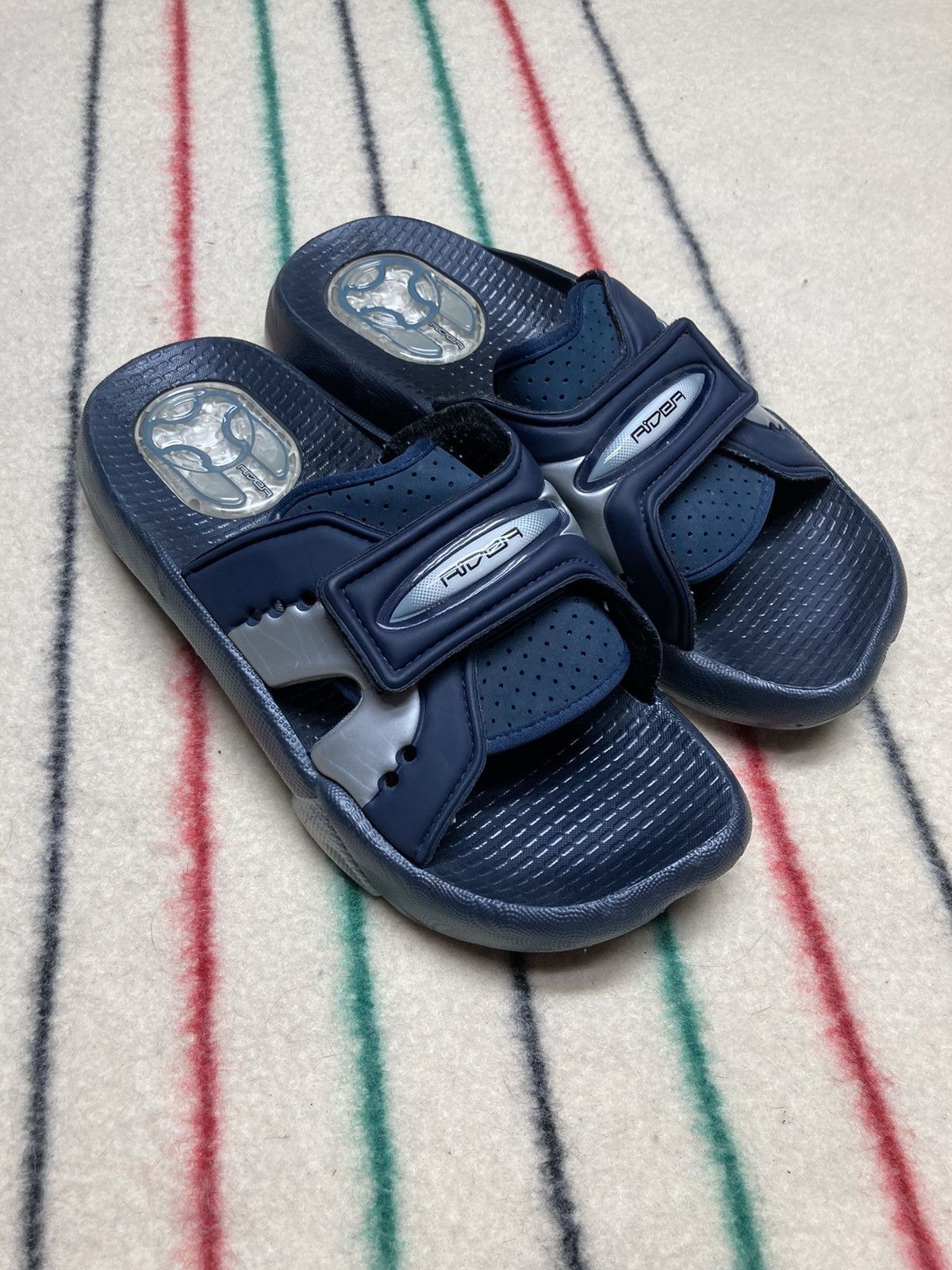 Other × Streetwear × Vintage Rider brand sandals men’s slides vtg y2k ...