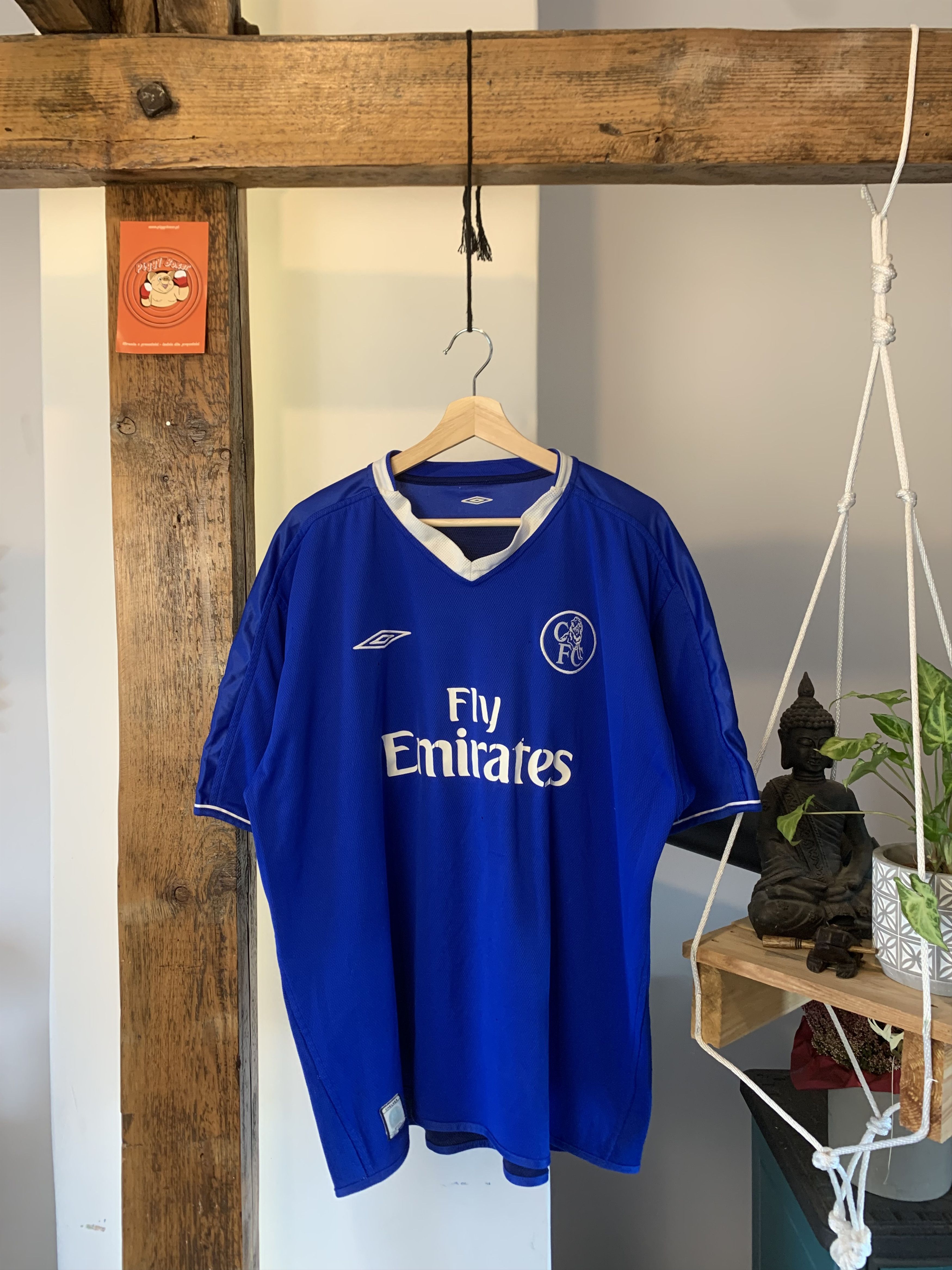 Soccer Jersey × Umbro × Vintage 2003-05 Umbro Chelsea FC 2003-05 Home ...