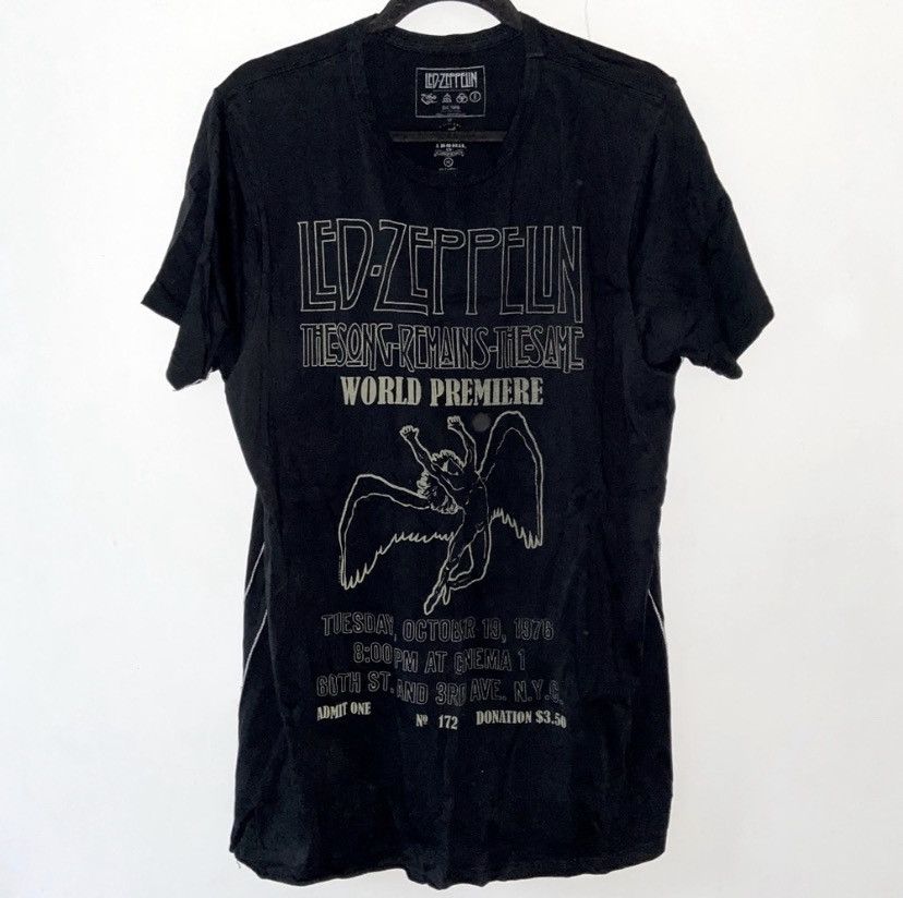 Vintage Led Zeppelin Official Band Merch Tour Tee Vintage XL UNI | Grailed