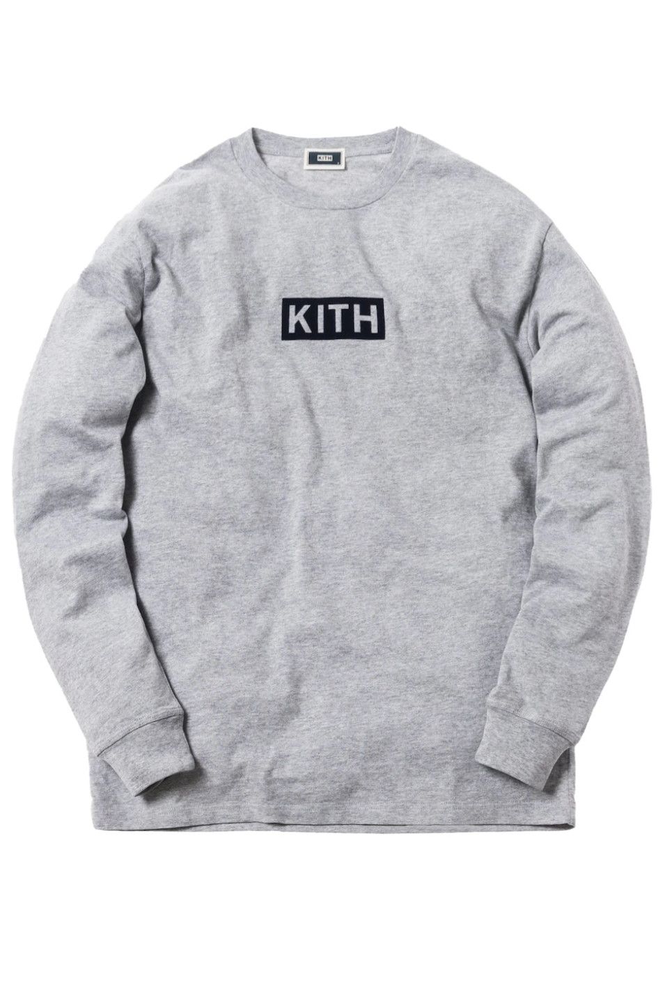 Kith Kith classic box logo long sleeve shirt | Grailed