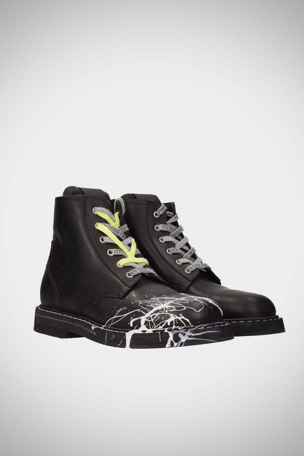 Golden Goose Paint Splatter boots | Grailed