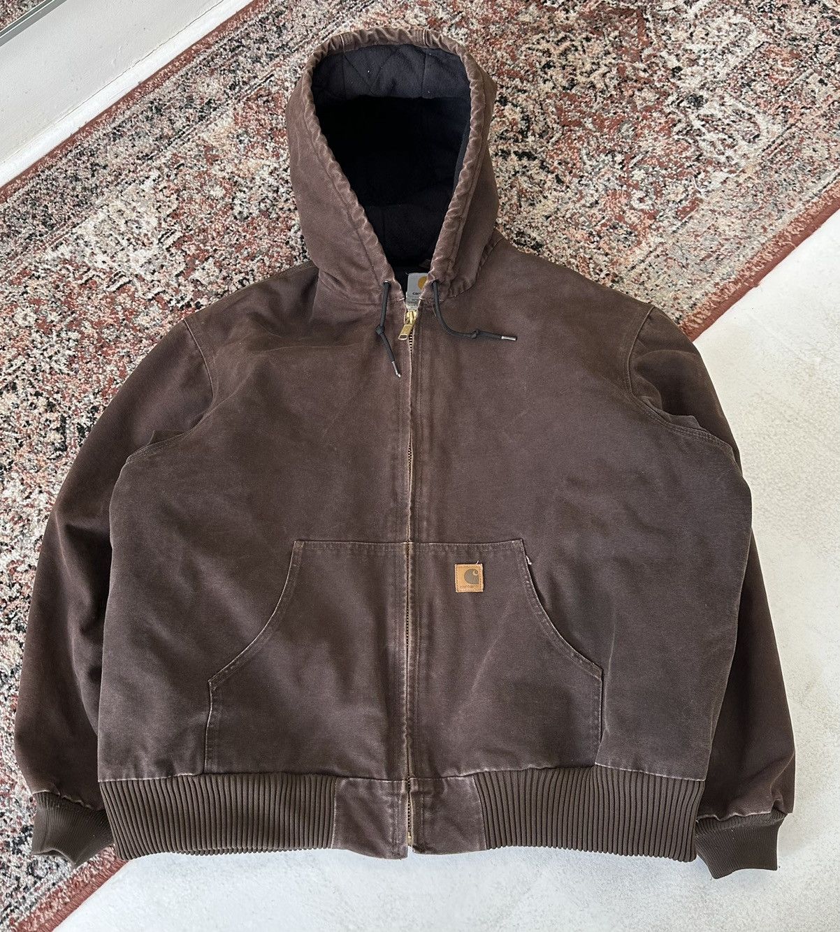 Carhartt × Streetwear Vintage Mocha Brown Carhartt Jacket | Grailed