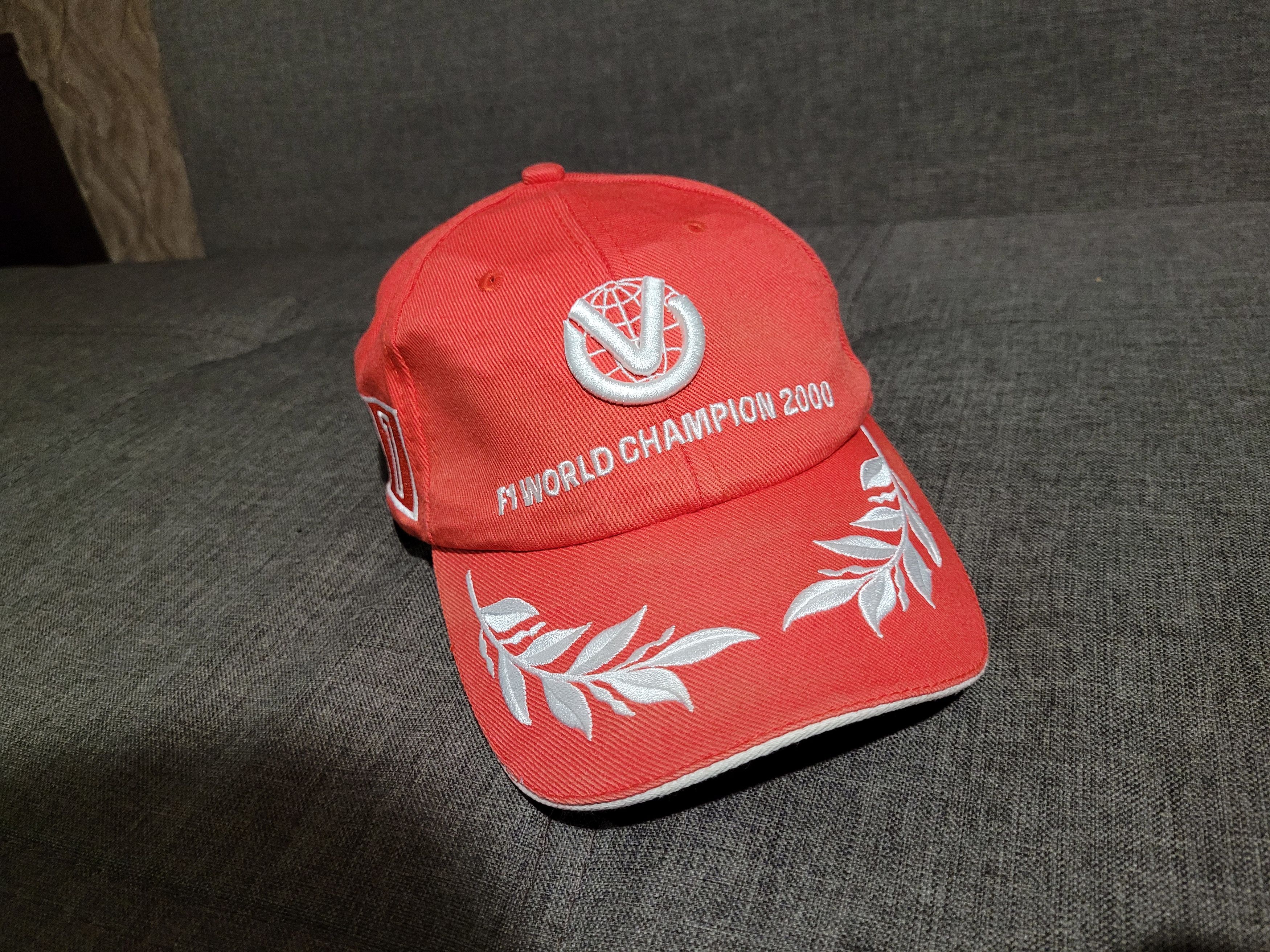 Dad Hat × Ferrari × Vintage Ferrari cap F1 world champion Michael ...