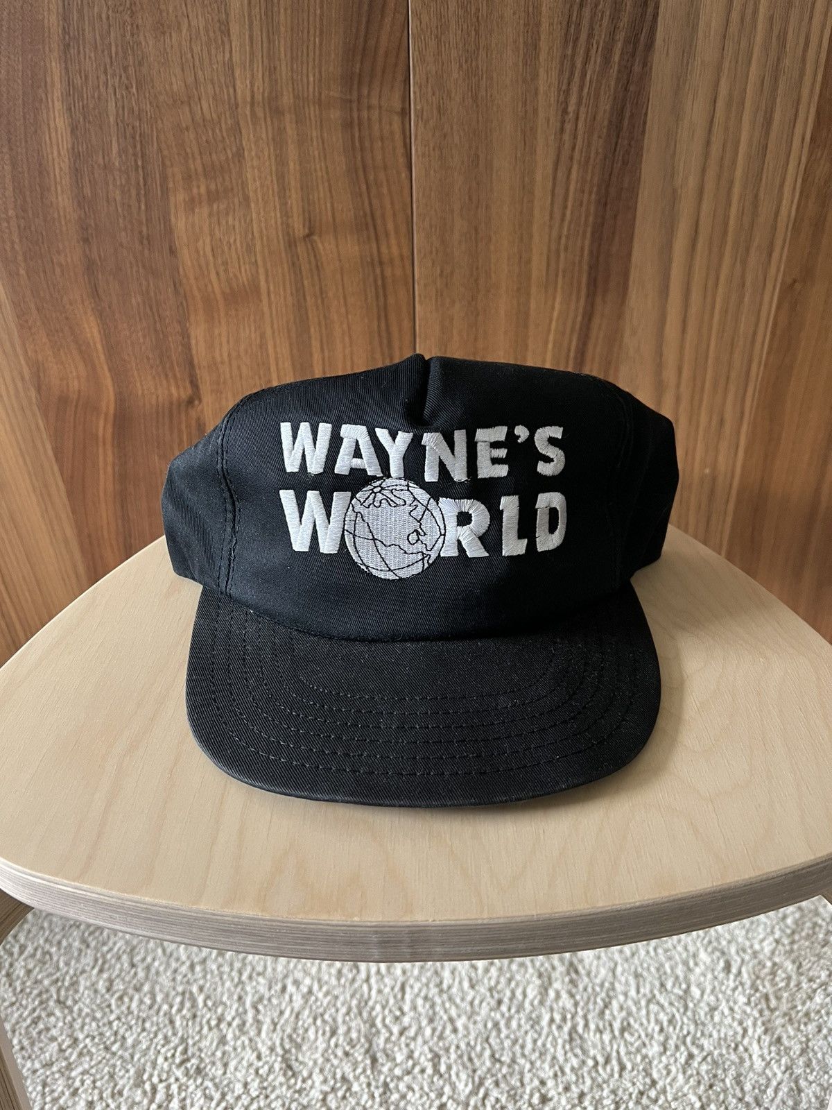 Vintage RARE Wayne’s World SNL 1991 Snapback Hat | Grailed