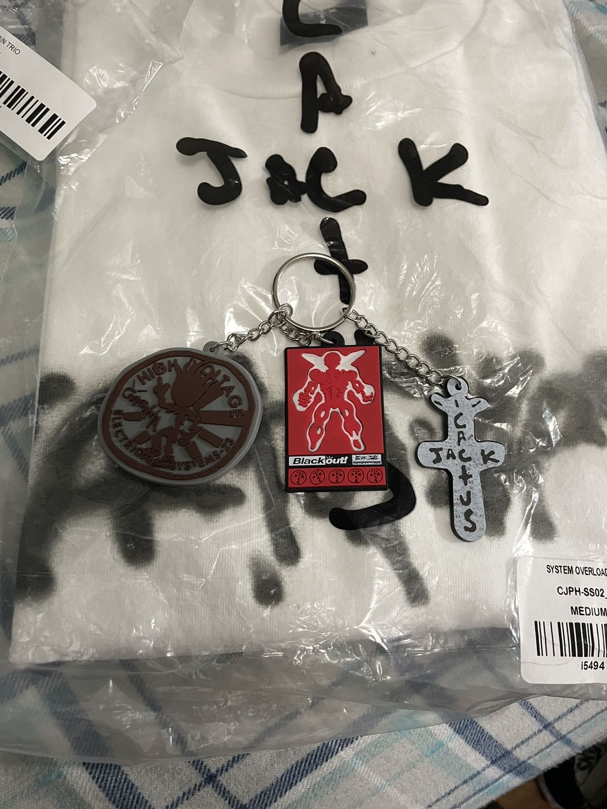 Travis Scott cactus jack keychain Trio | Grailed