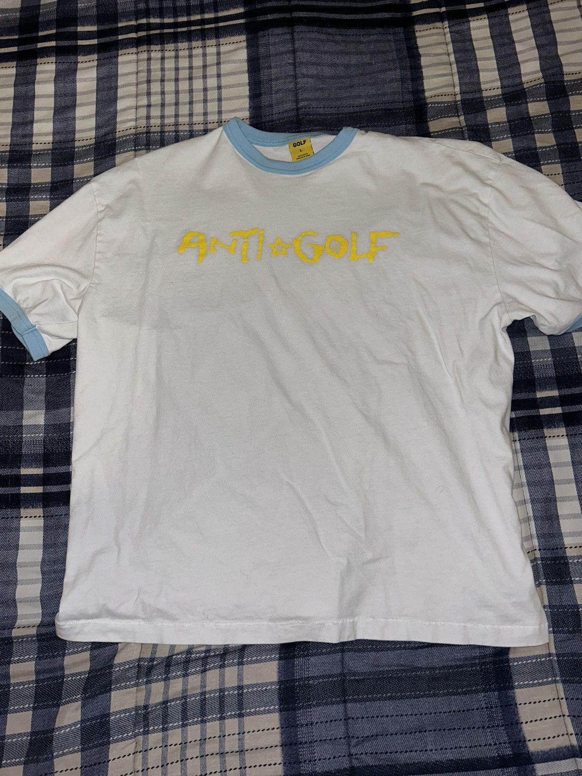 Golf Wang × Tyler The Creator Anti Golf Ringer Tee | Grailed