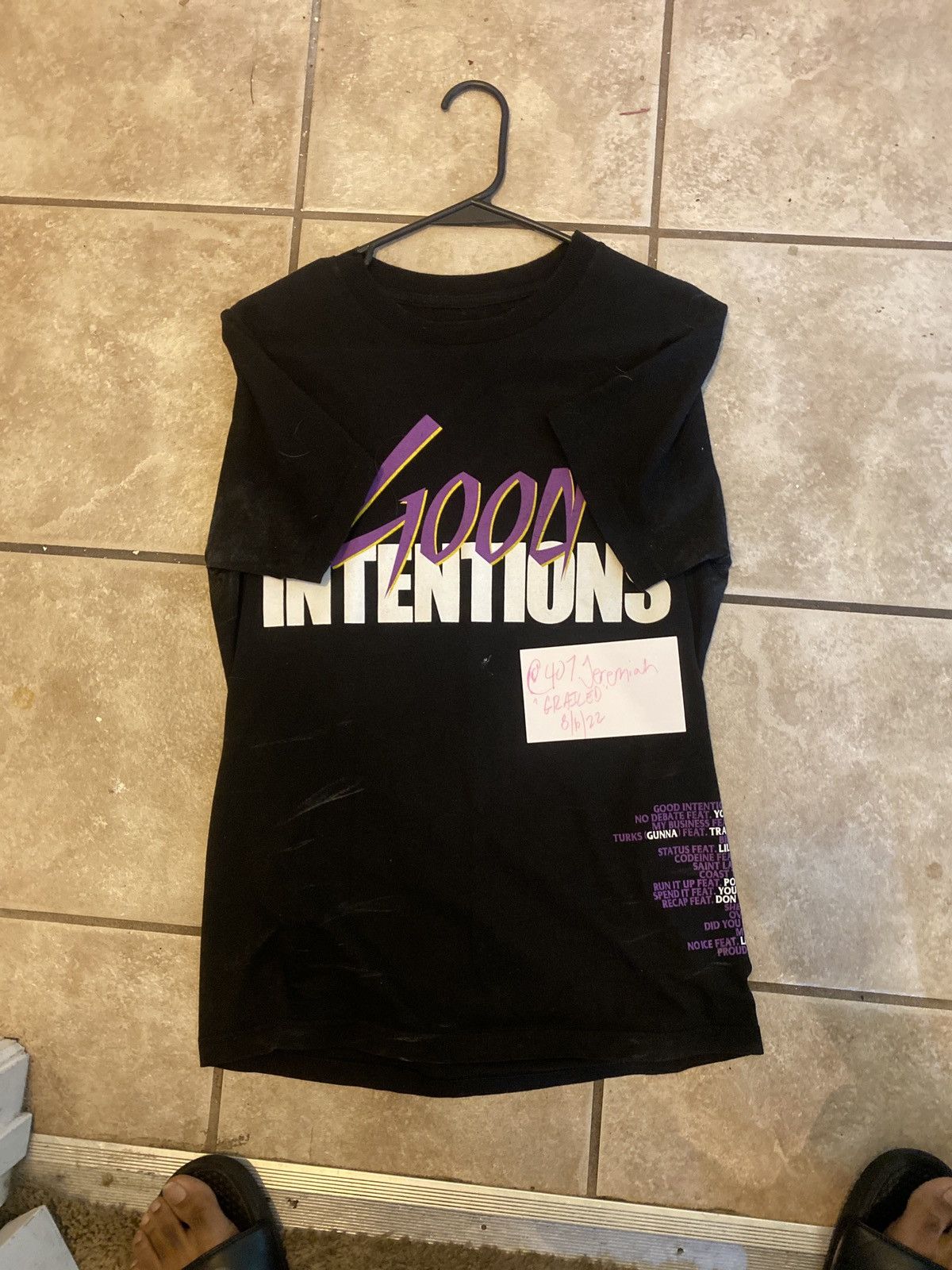 Vlone "Good Intentions" Nav Vlone Collab | Grailed