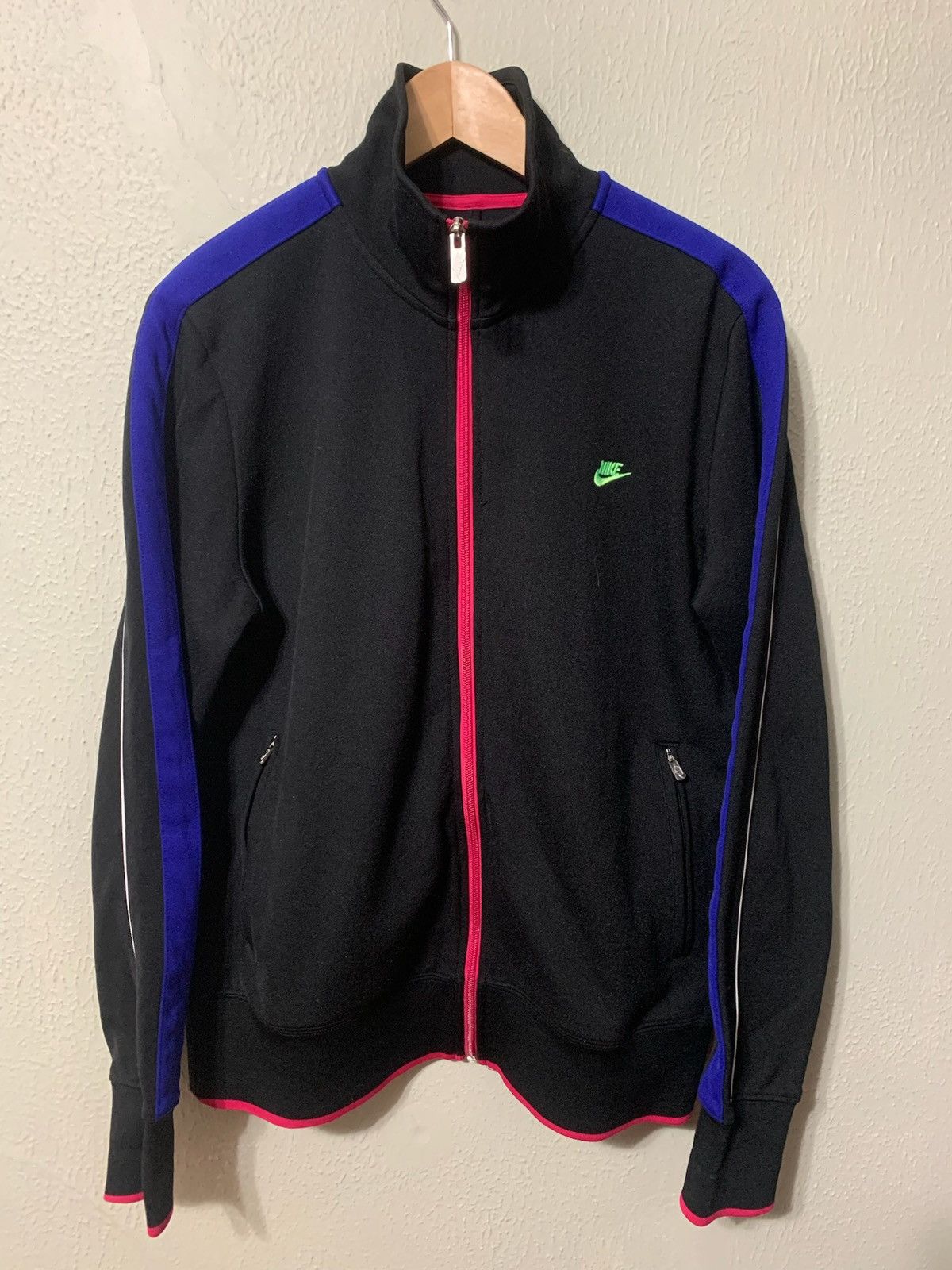Nike × Vintage Vintage Nike Neon Track Jacket | Grailed