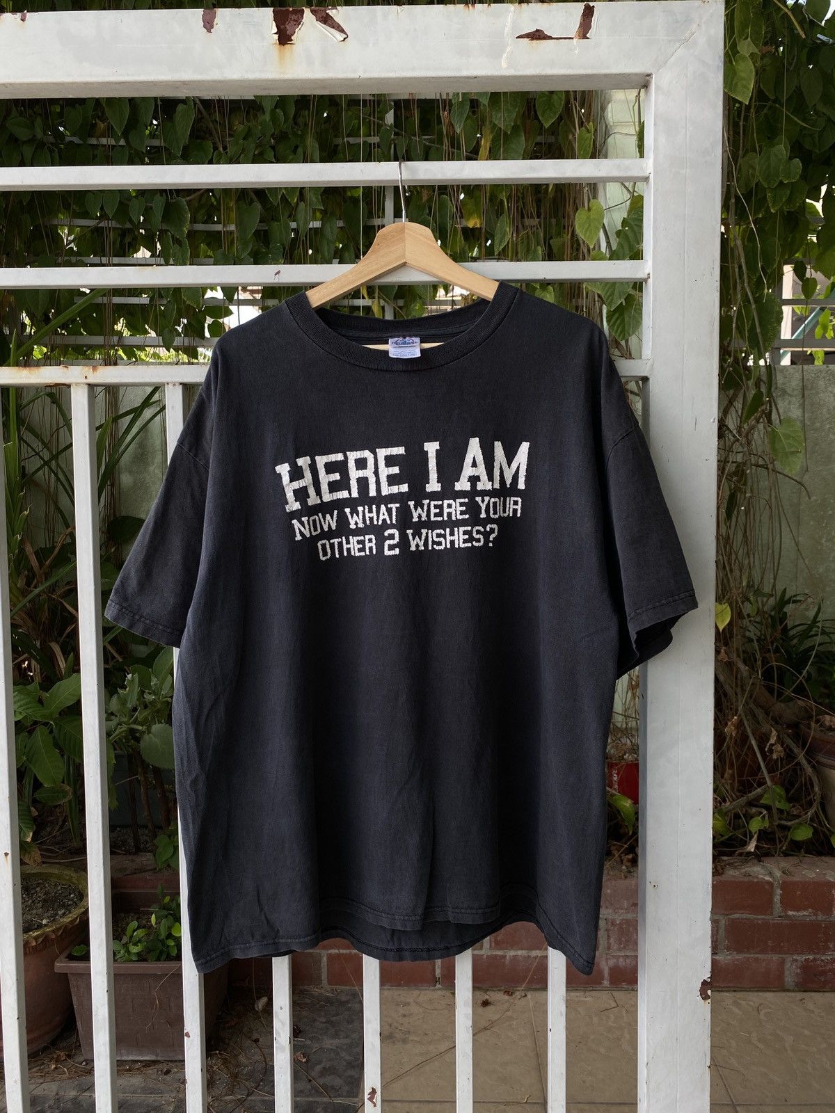 Vintage 1990s Wording Tee | Grailed