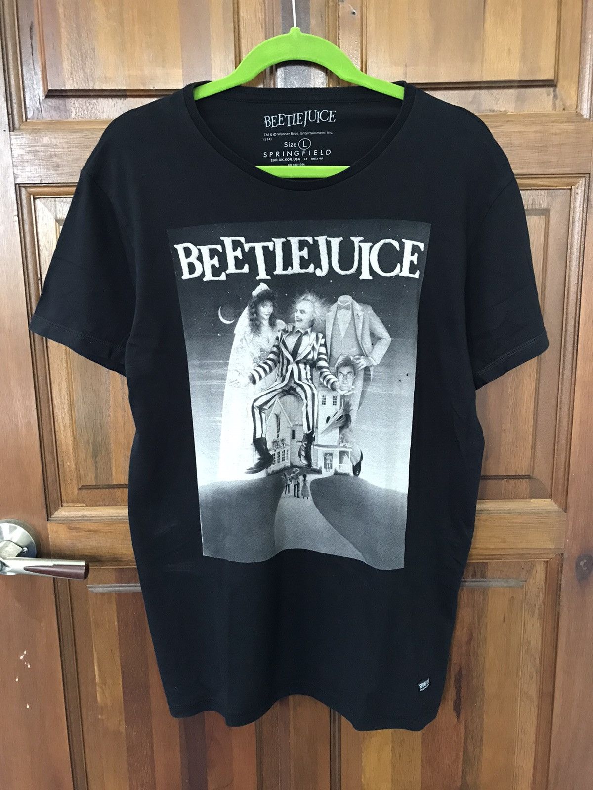 Movie × Springfield × Warner Bros BEETLEJUICE Movies Springfield T ...