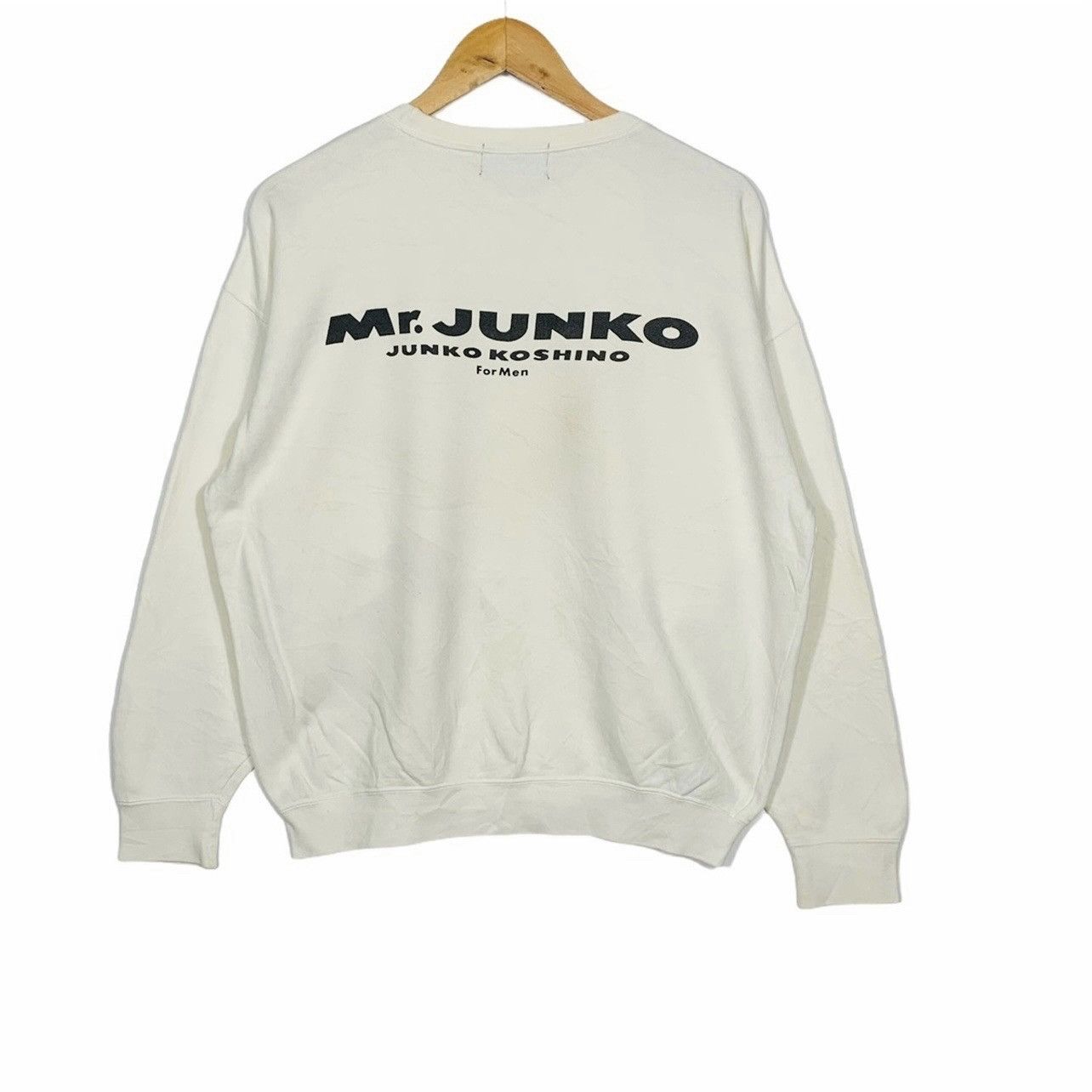 Mr. Junko mr junko sweatshirt big logo nice design | Grailed